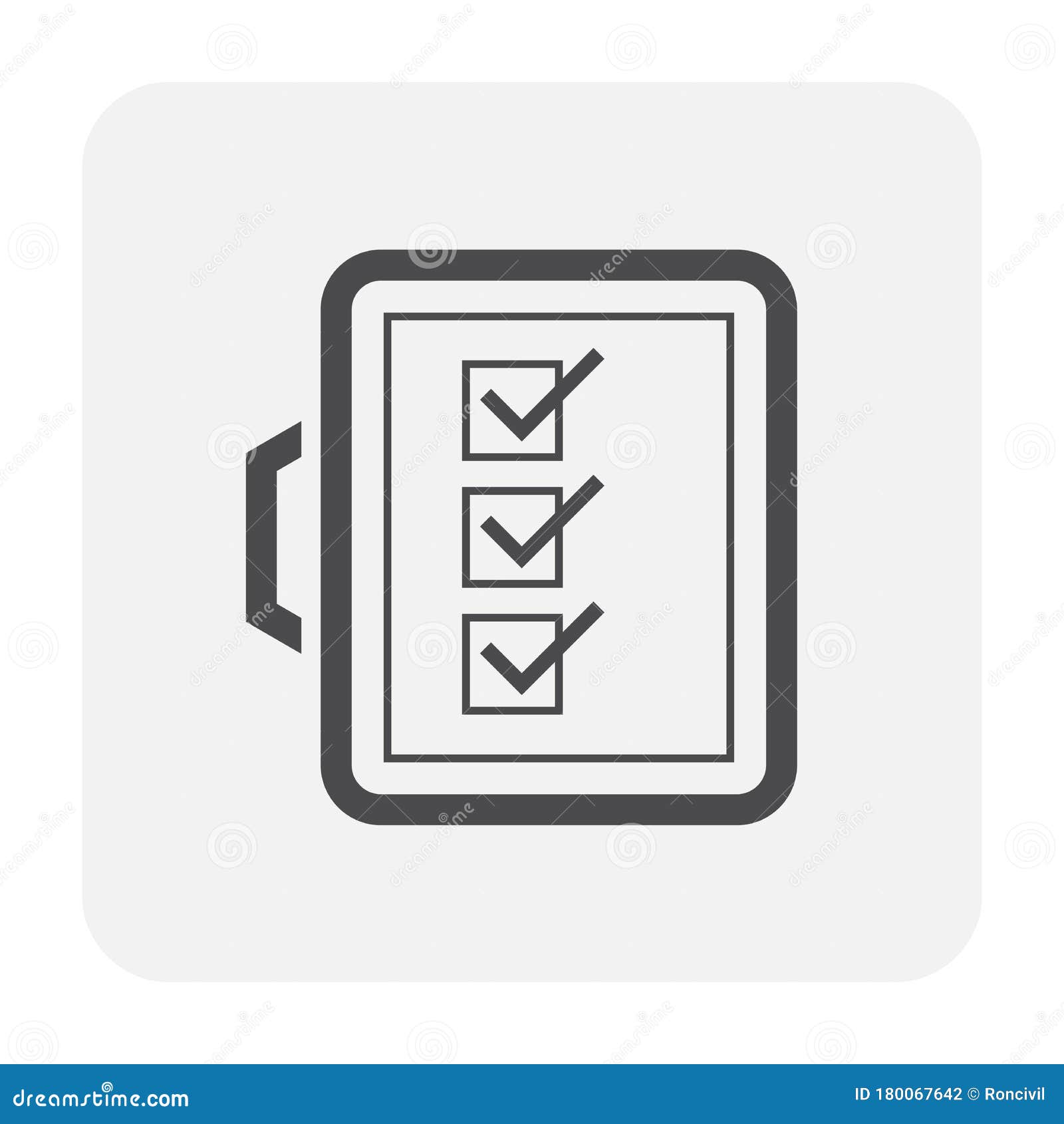 Car test icon stock vector. Illustration of research - 180067642