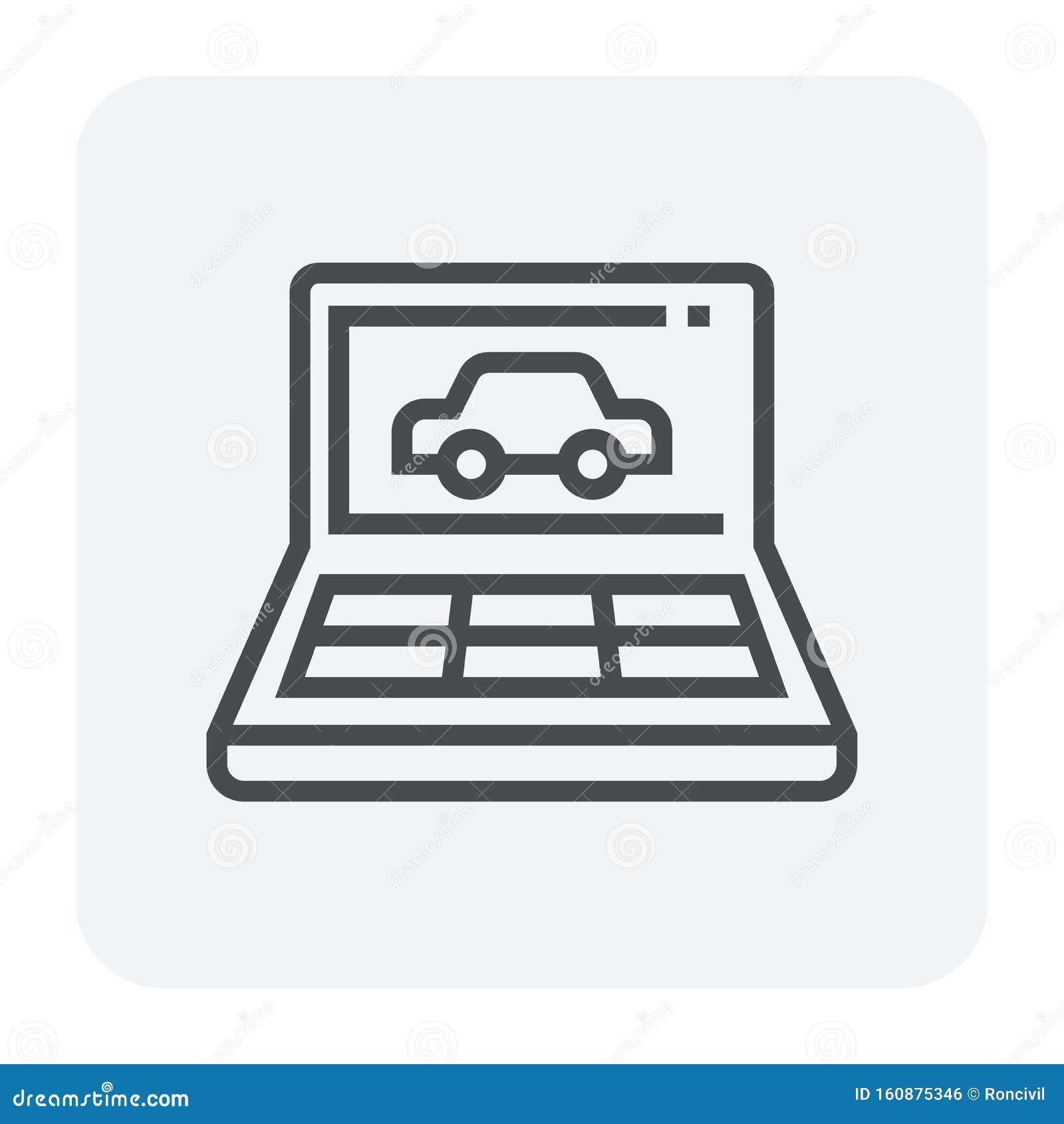 Car test icon stock vector. Illustration of brake, laboratory - 160875346