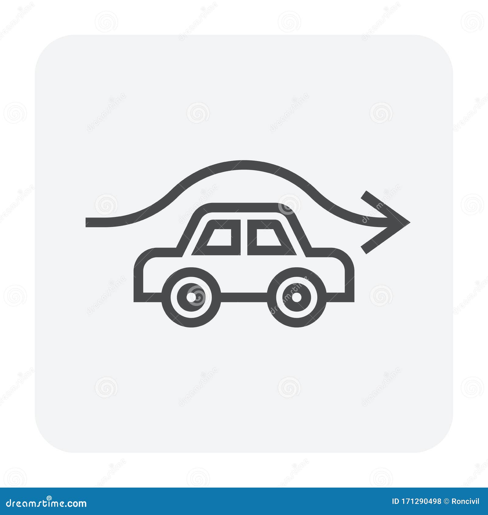 Car test icon stock vector. Illustration of laboratory - 171290498