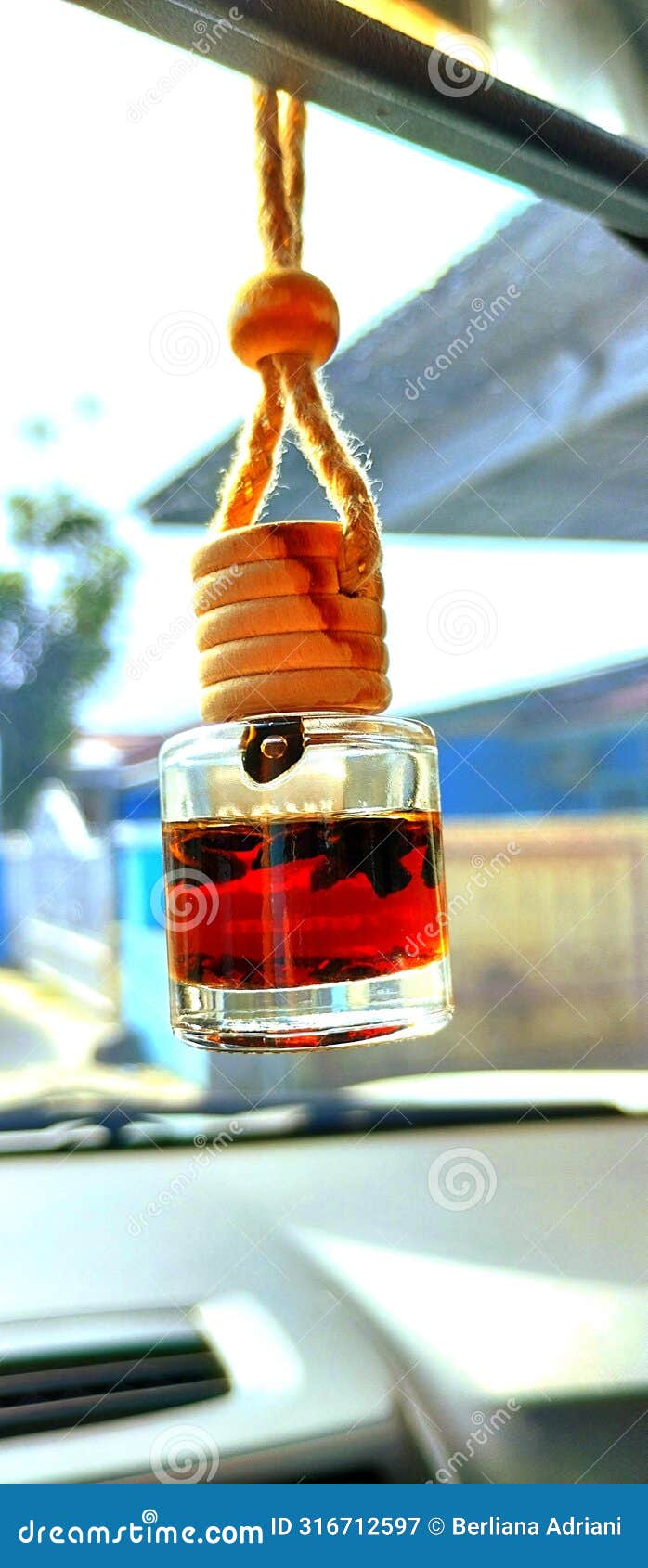 Car Perfume for Fragrance Inside. Natural Scent Stock Image - Image of ...