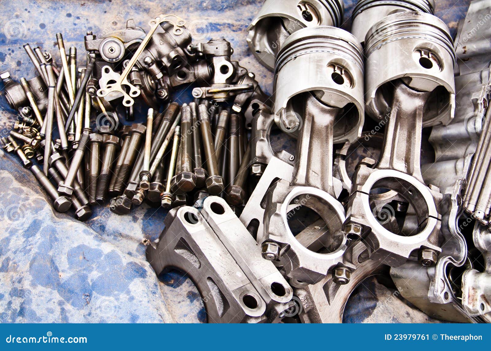 Car Piston stock image. Image of assortment, detail, round - 23979761