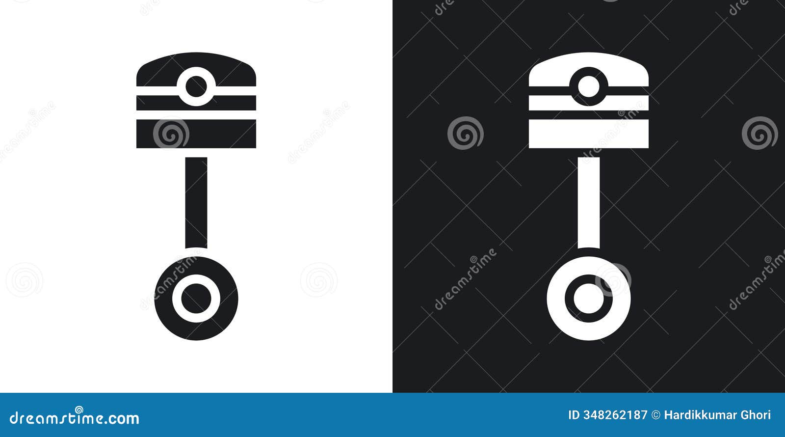Piston Icon Vector | CartoonDealer.com #107185543
