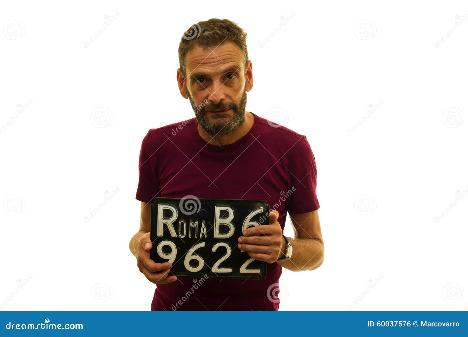 Car plate man stock photo. Image of mature, rome, casual - 60037576