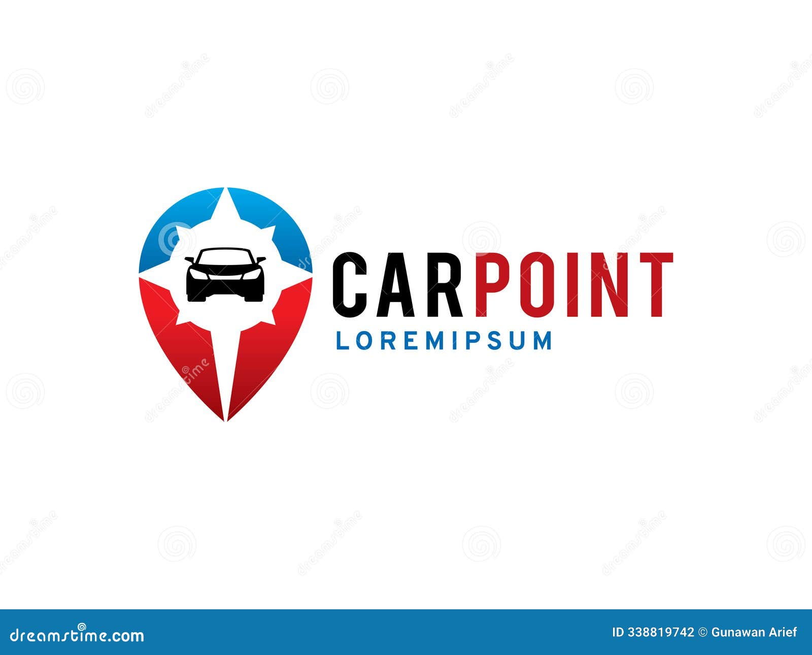 Car Point Logo Symbol or Icon Template Stock Vector - Illustration of ...