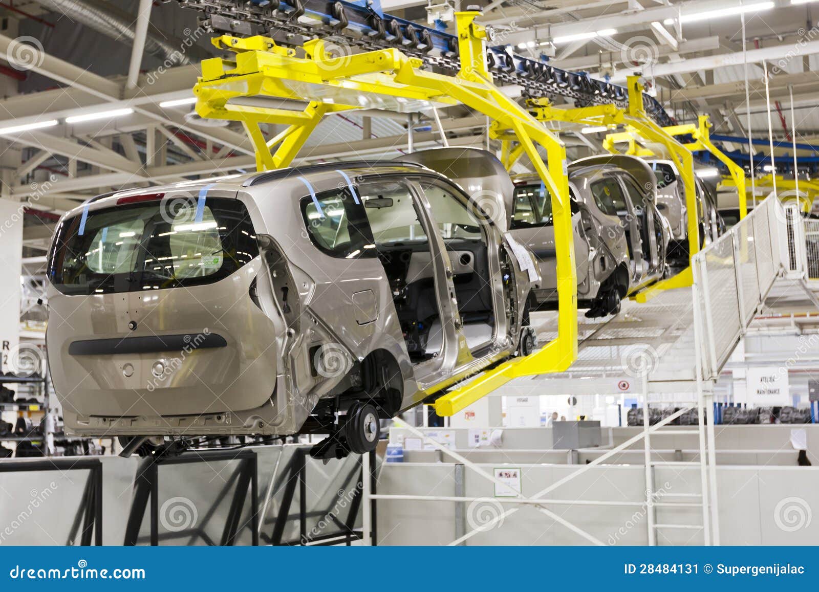 Car production stock image. Image of assembly, factory - 28484131