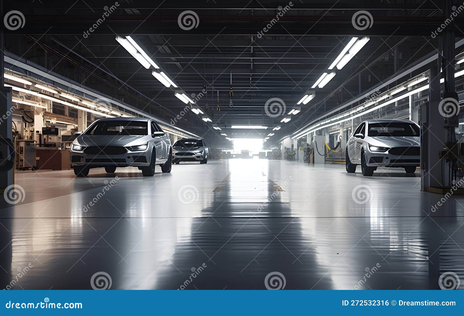 Car Production Factory Inside Stock Photo - Image of house, foreman ...