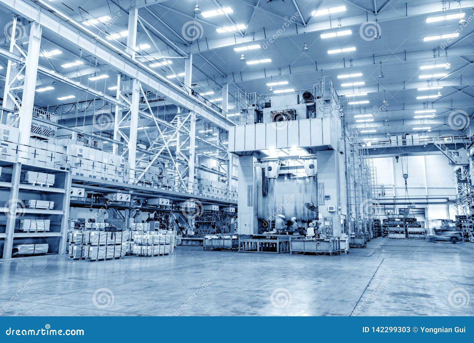 Automobile production line stock image. Image of pressure - 142299303