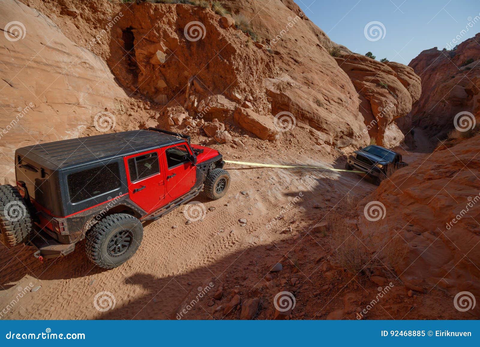 Car pulling car stock image. Image of vehicle, nature - 92468885
