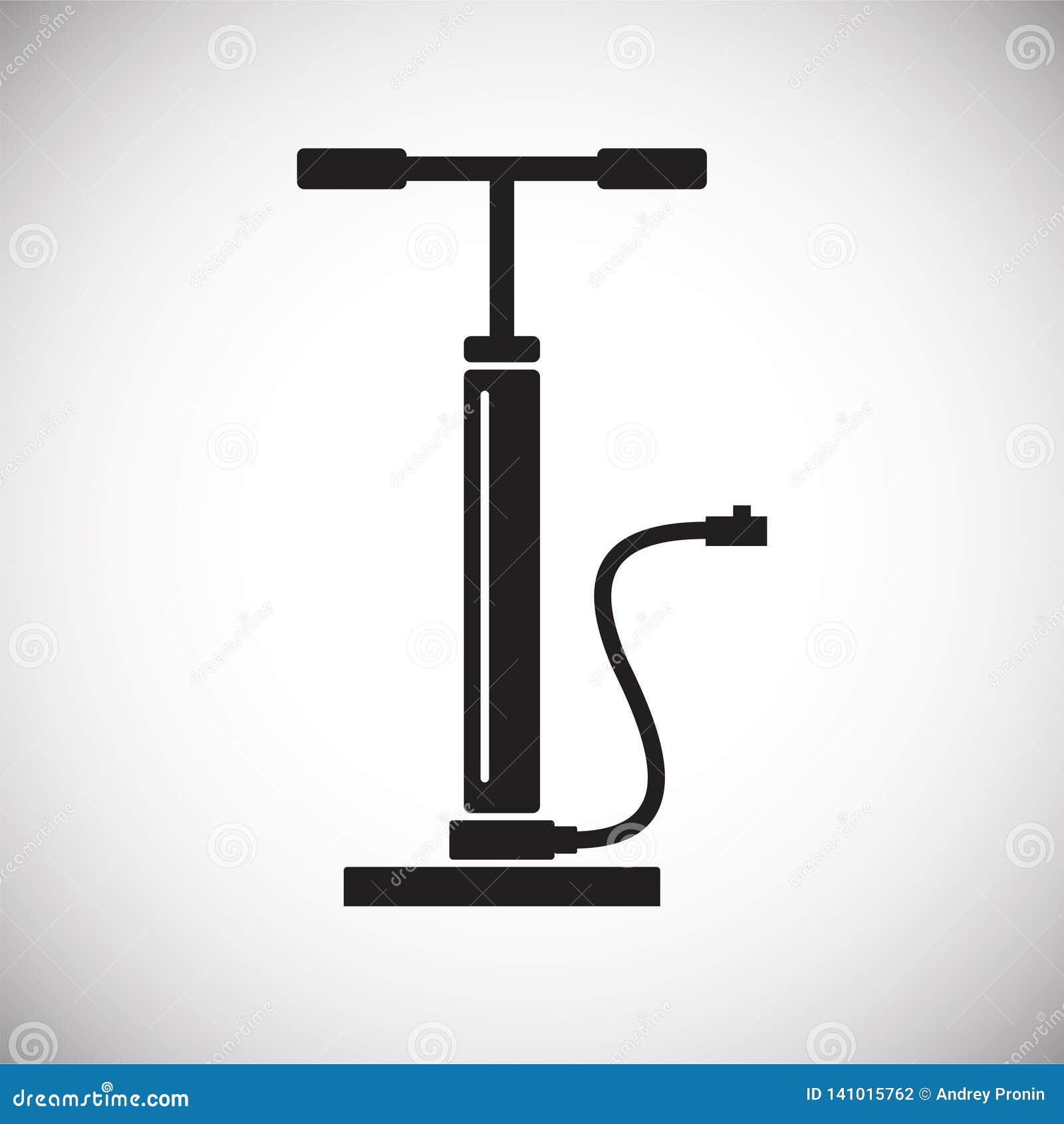 Car Pump Icon on Background for Graphic and Web Design. Simple Vector ...