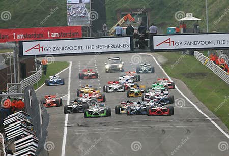 Car Racing(A1 GP) editorial stock image. Image of winner - 12755839