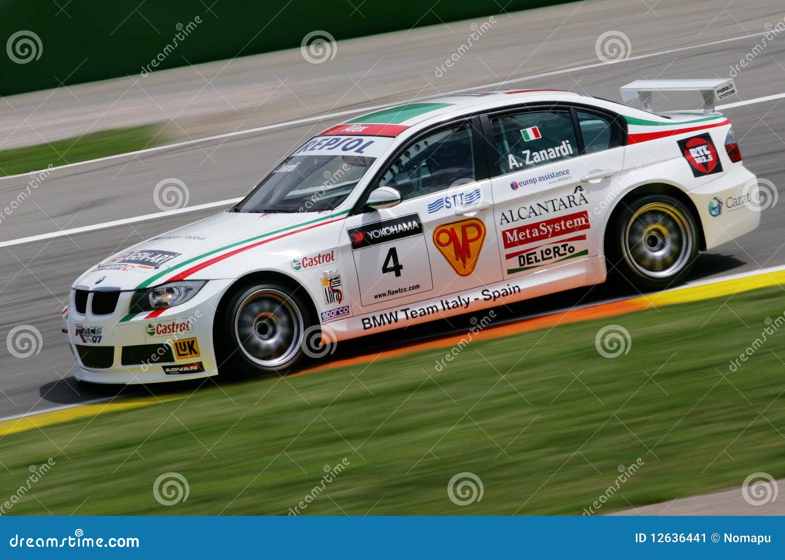 Car Racing(Alessandro ZANARDI,FIA WTCC) Editorial Photo - Image of ...