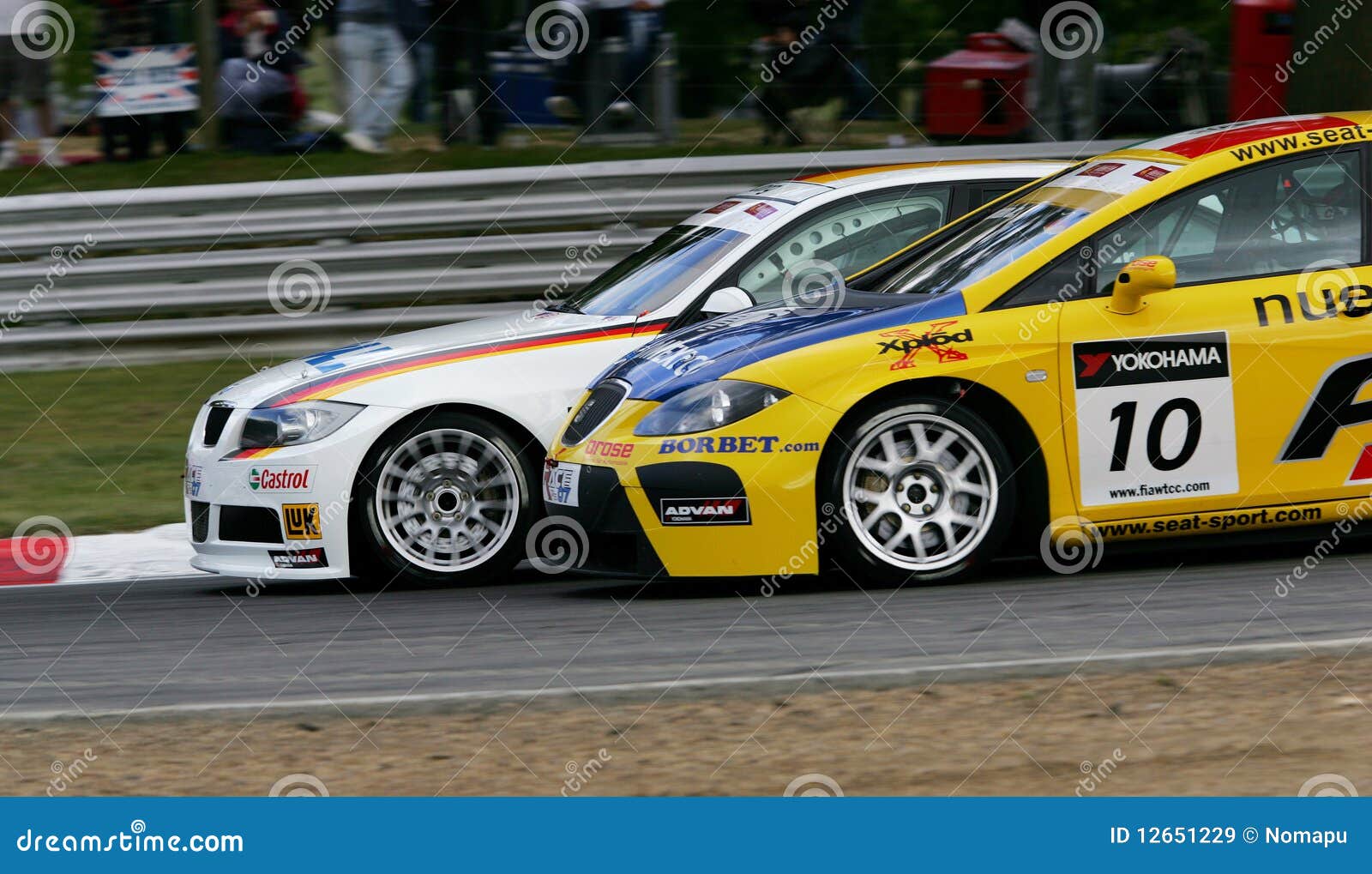 Car Racing(FIA WTCC) editorial stock image. Image of fast - 12651229