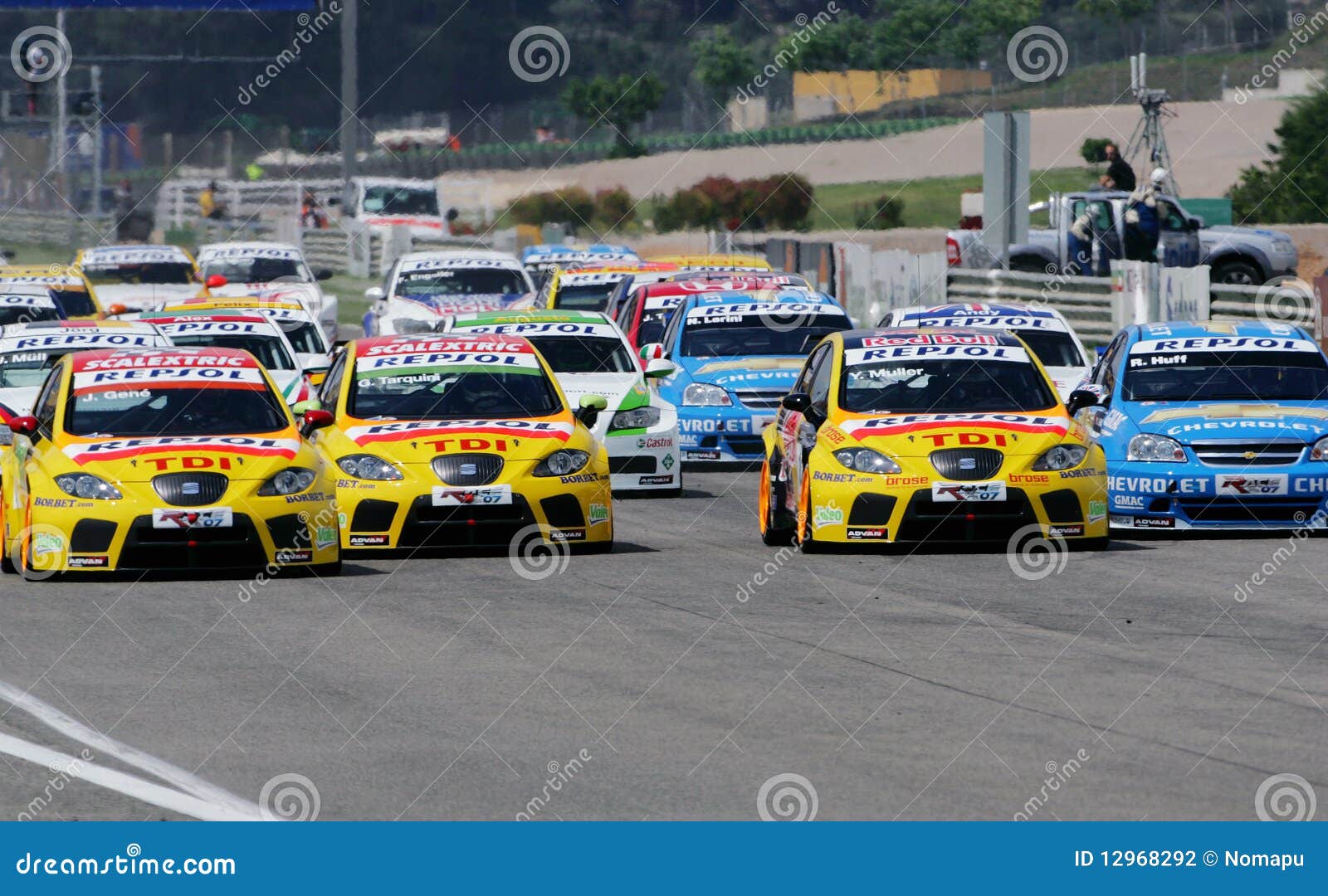 Car Racing,FIA WTCC editorial photography. Image of excessive - 12968292