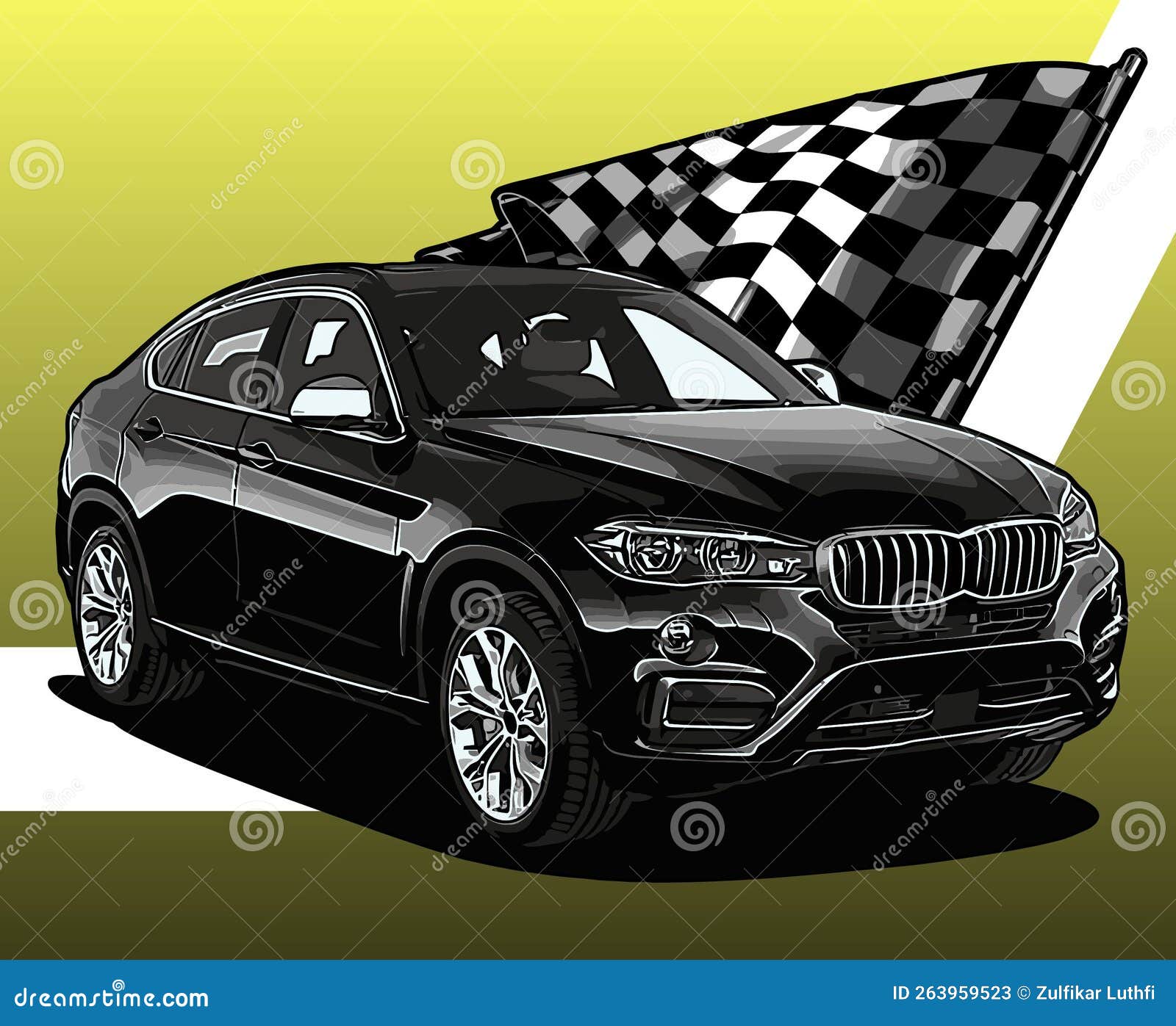 Car racing flag background stock vector. Illustration of speed - 263959523