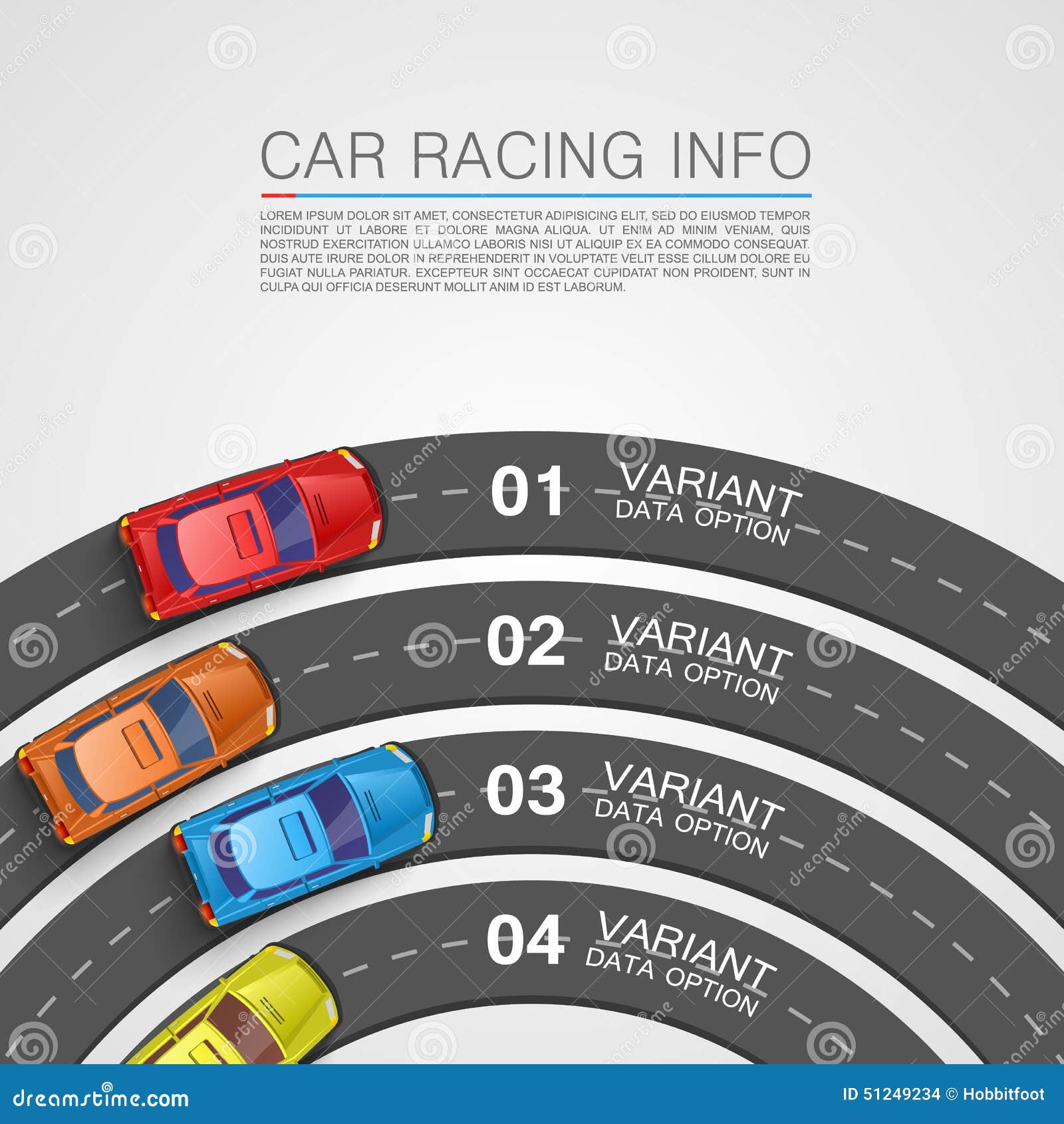 Car racing info art cover stock vector. Illustration of concept - 51249234