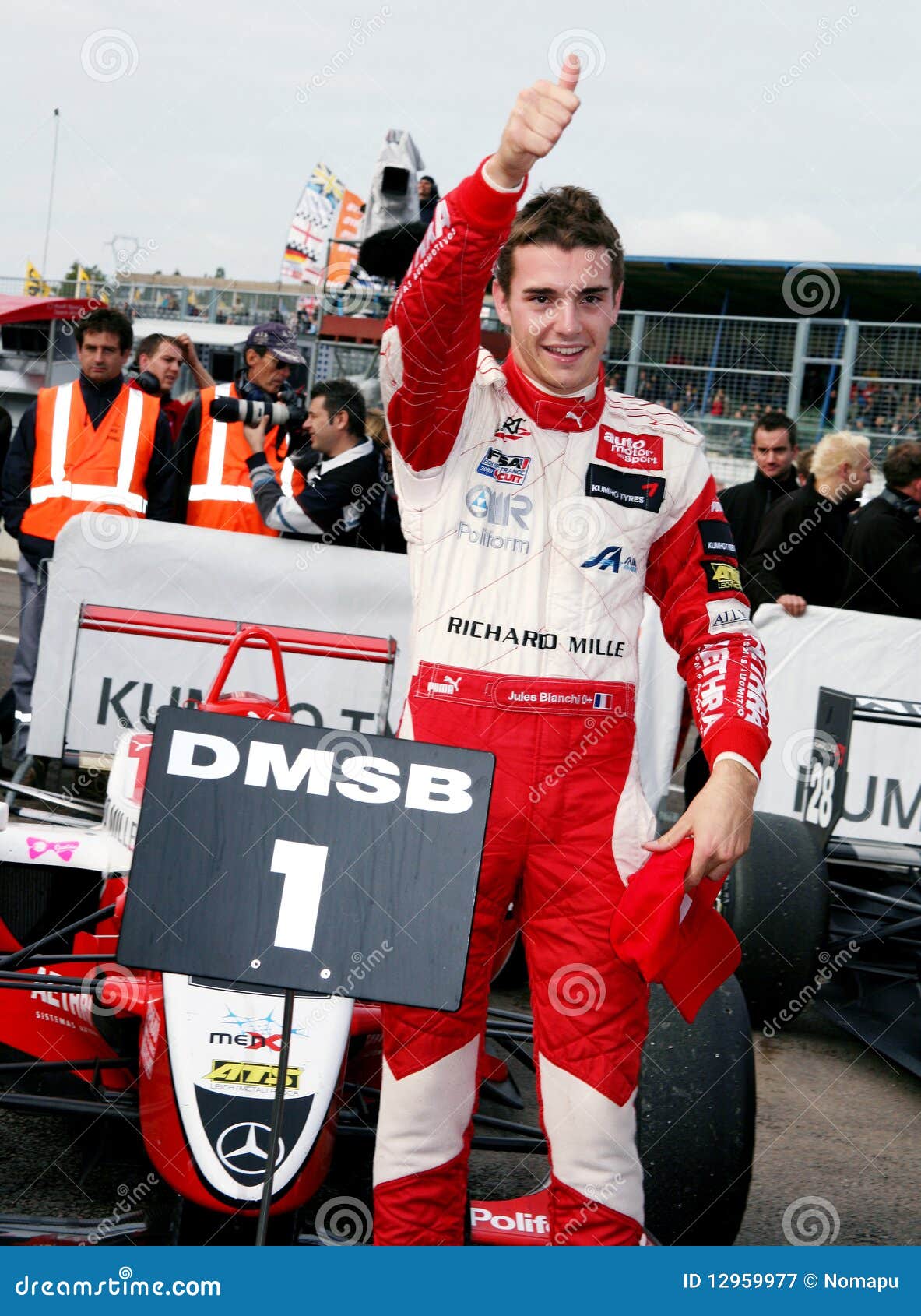 Car Racing, Jules BIANCHI(EuroF3) Editorial Photography - Image of seed ...