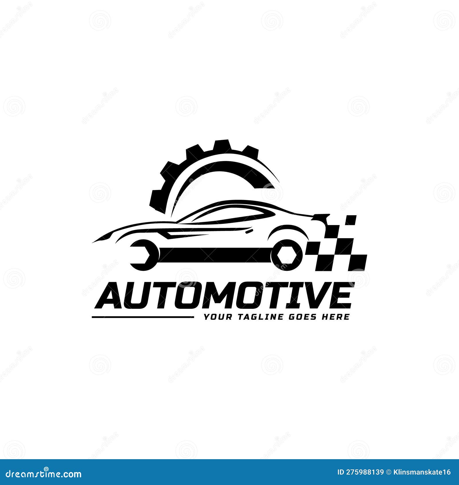 Car Racing Logo Template Design Isolated Stock Vector - Illustration of ...