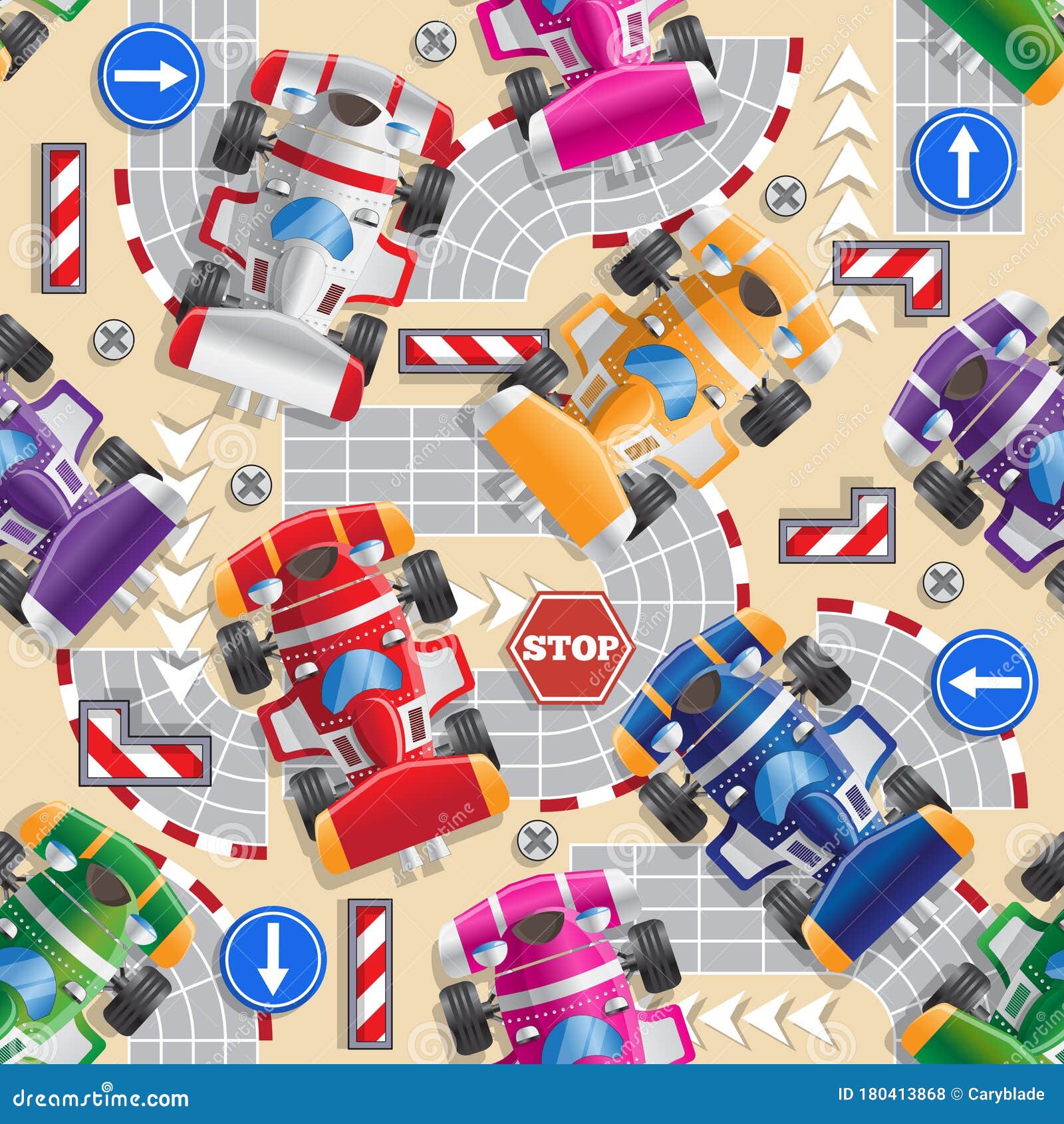 Car racing. stock vector. Illustration of racing, graphic - 180413868