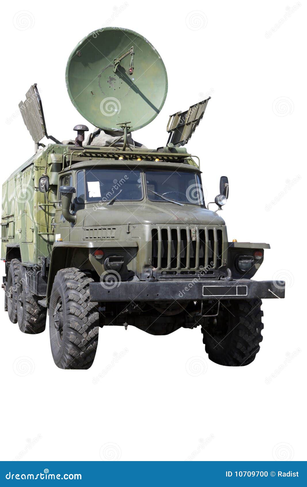 Car with radar stock photo. Image of mode, exploration - 10709700