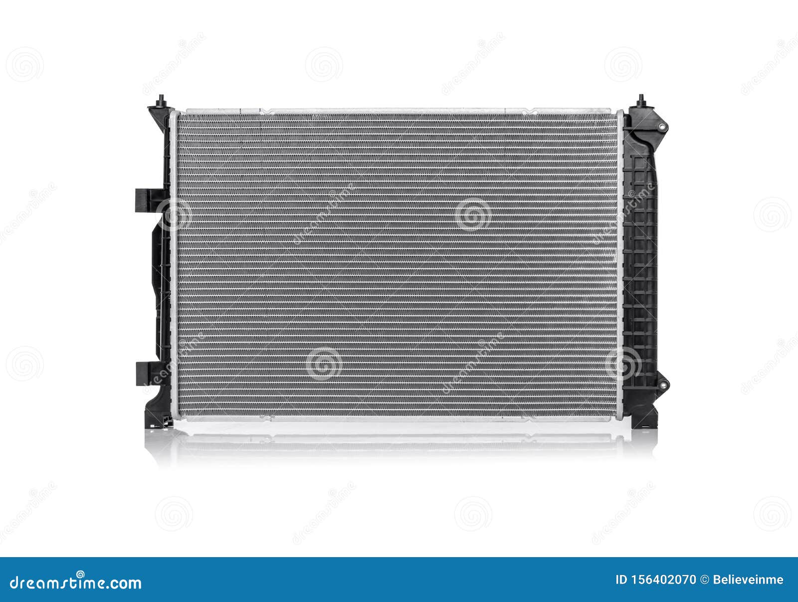 Car radiator isolated. stock photo. Image of automotive - 156402070