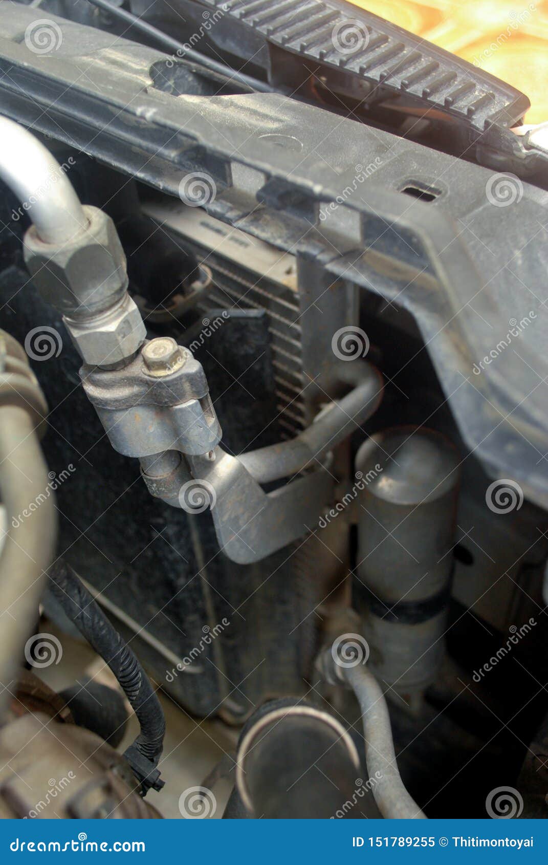 Car engine system. stock image. Image of auto, check - 151789255