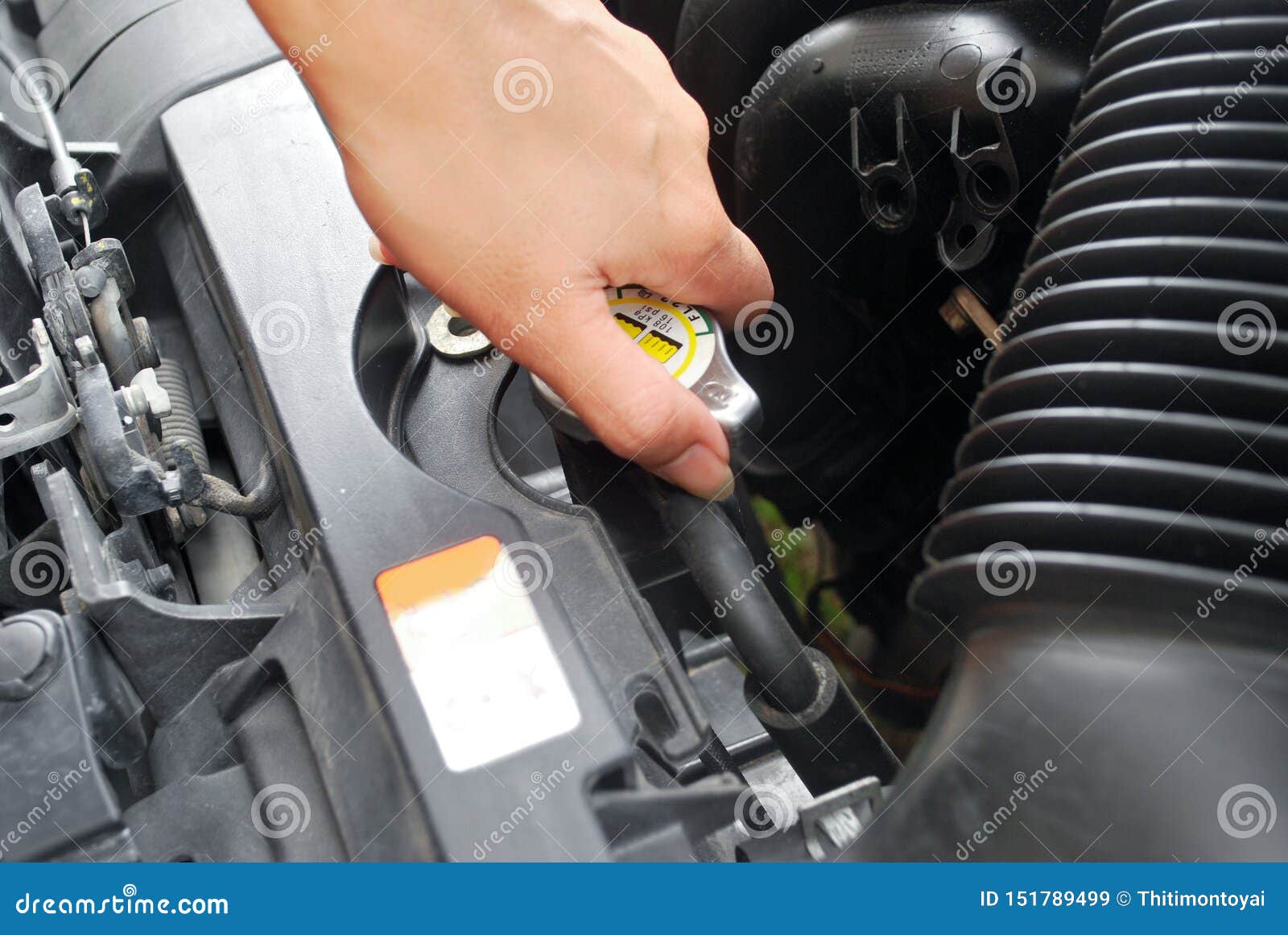 Car Radiator Cooling System. Stock Image - Image of business, apparatus ...