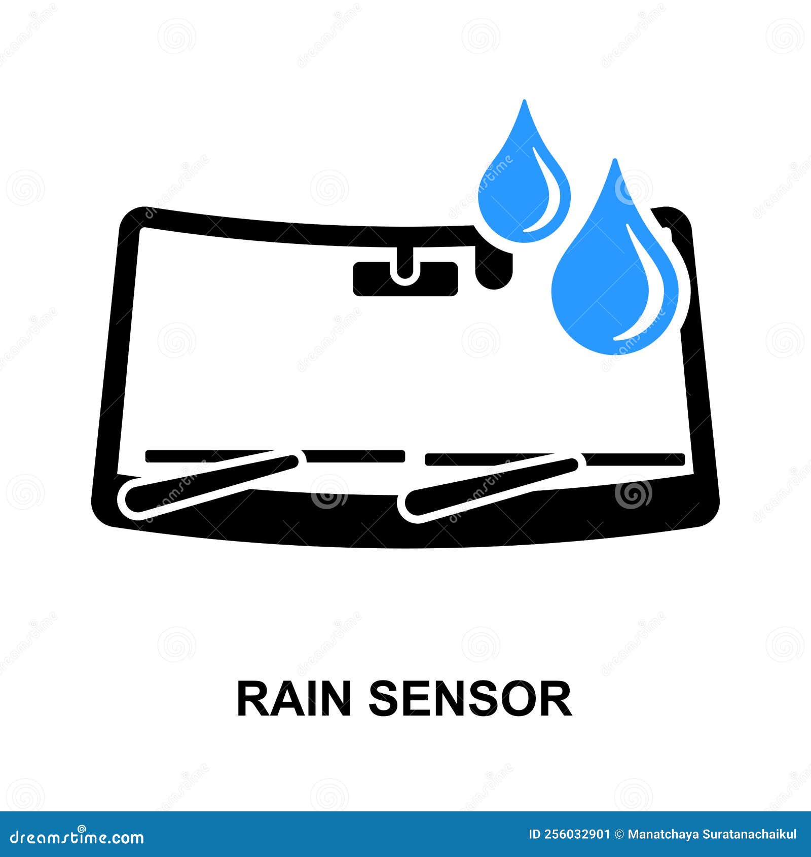 Rain Sensor Icon From Sensors Icons Collection. Creative Two Colors ... Rain Sensor Icon From Sensors Icons Collection. Creative Two Colors ...