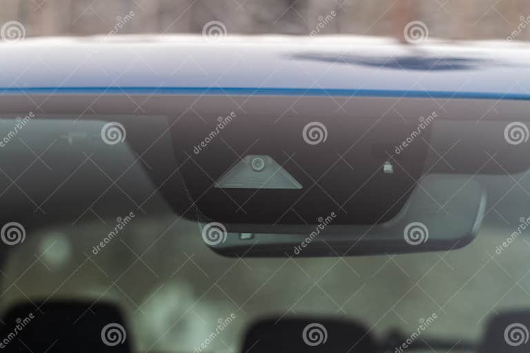 Car rain sensor stock image. Image of front, transportation - 263251245