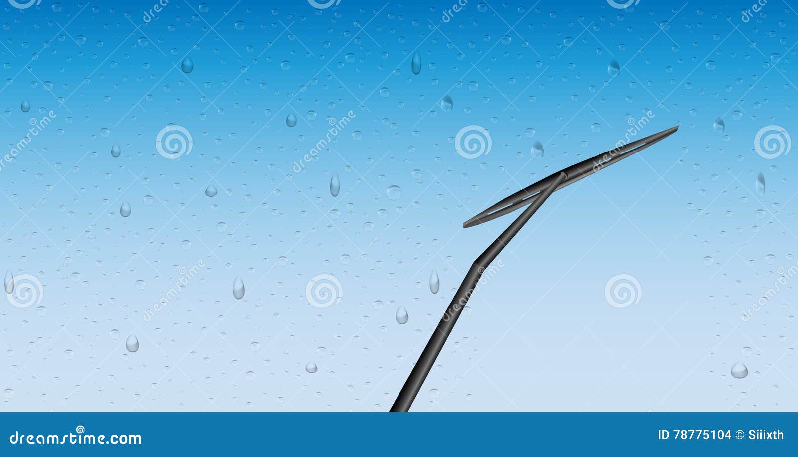 Car Rain Wiper Vector | CartoonDealer.com #78775104