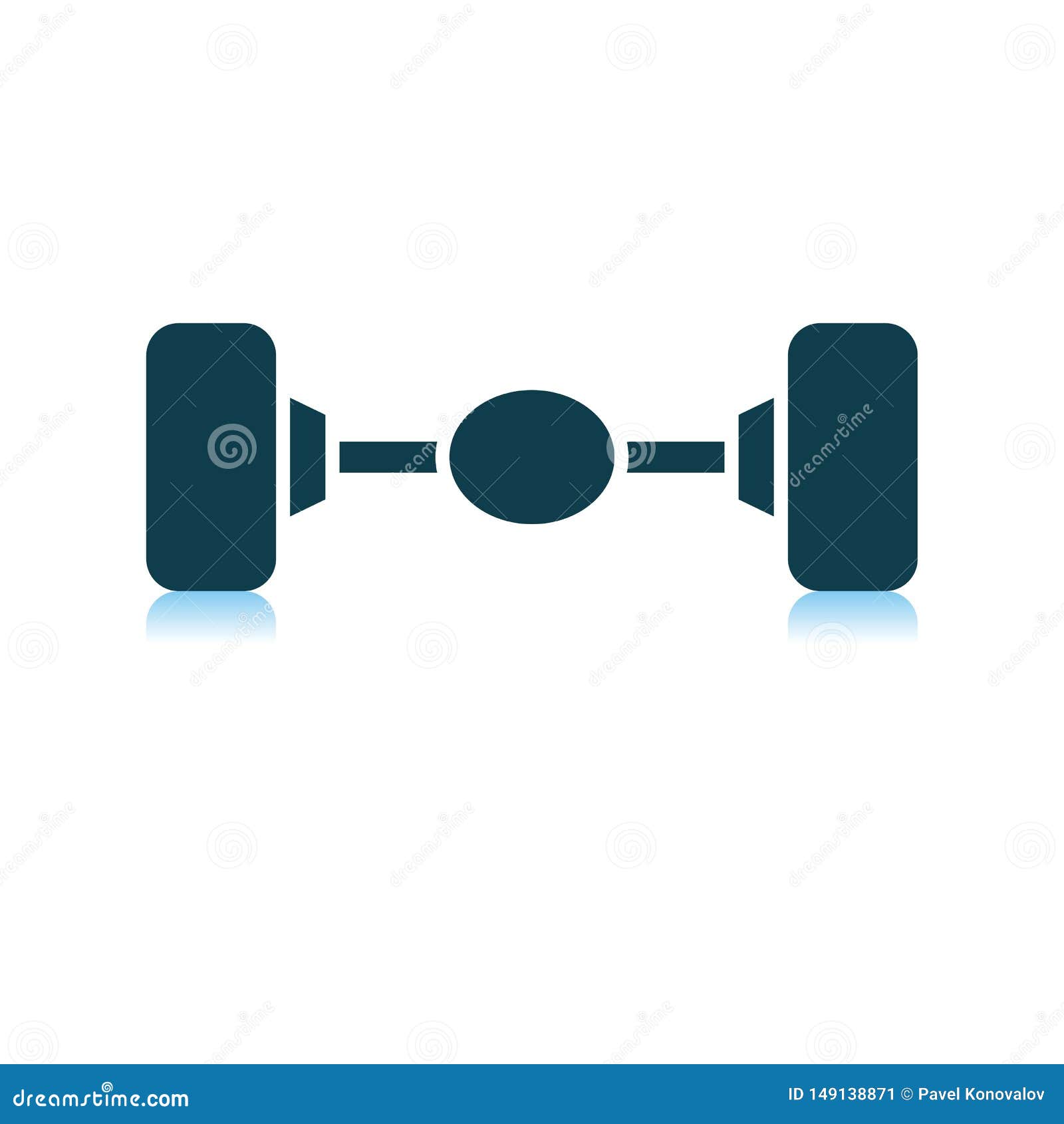 Rear Axle, Vintage Illustration Cartoon Vector | CartoonDealer.com ...