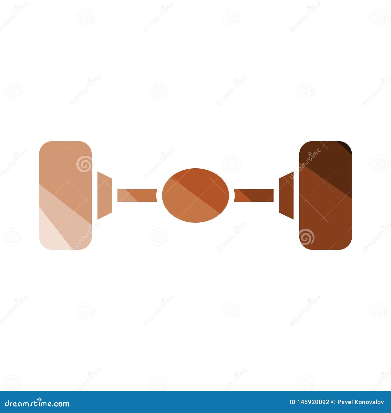 Car rear axle icon stock vector. Illustration of color - 145920092