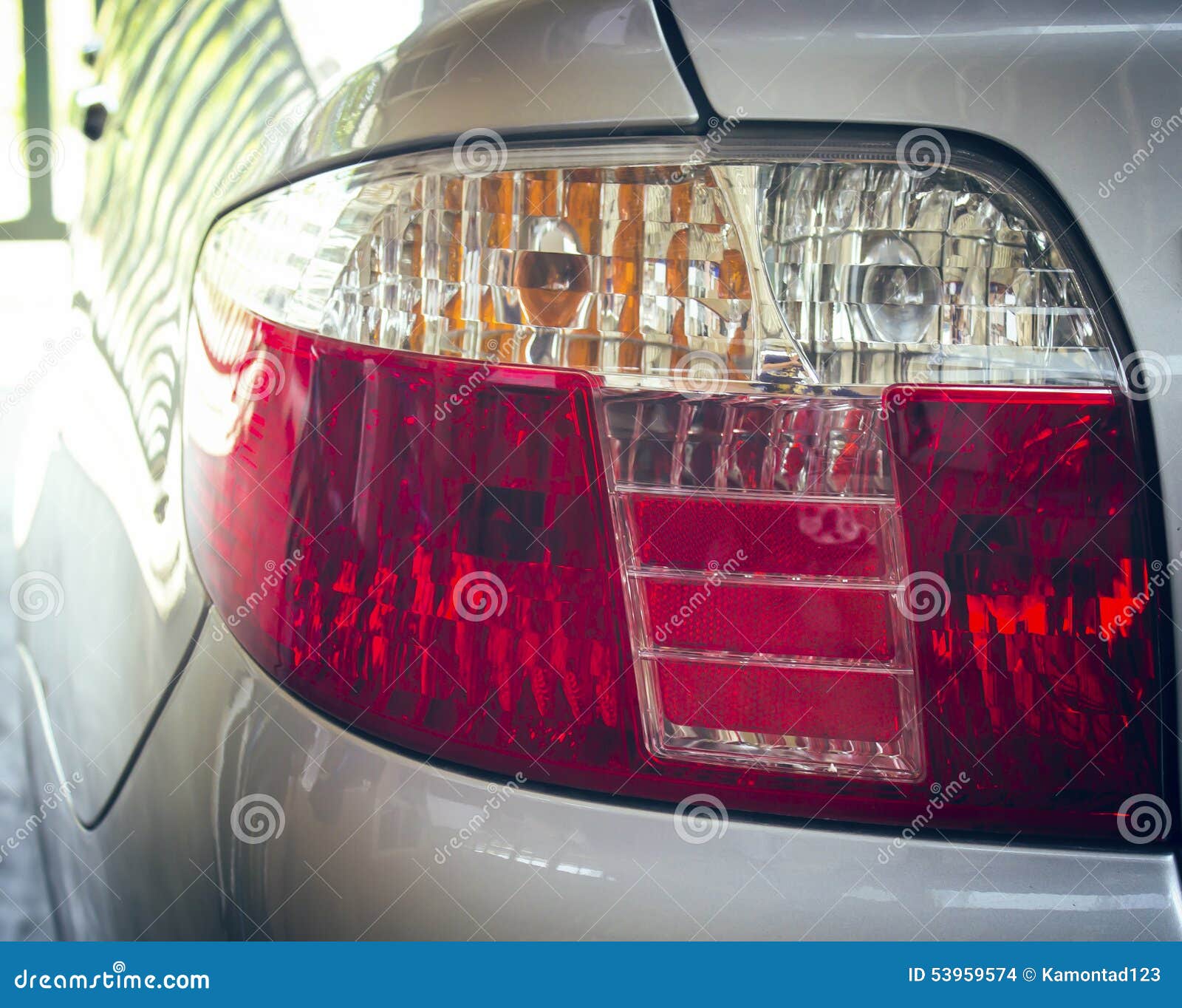 Car rear lamp stock photo. Image of color, back, light - 53959574