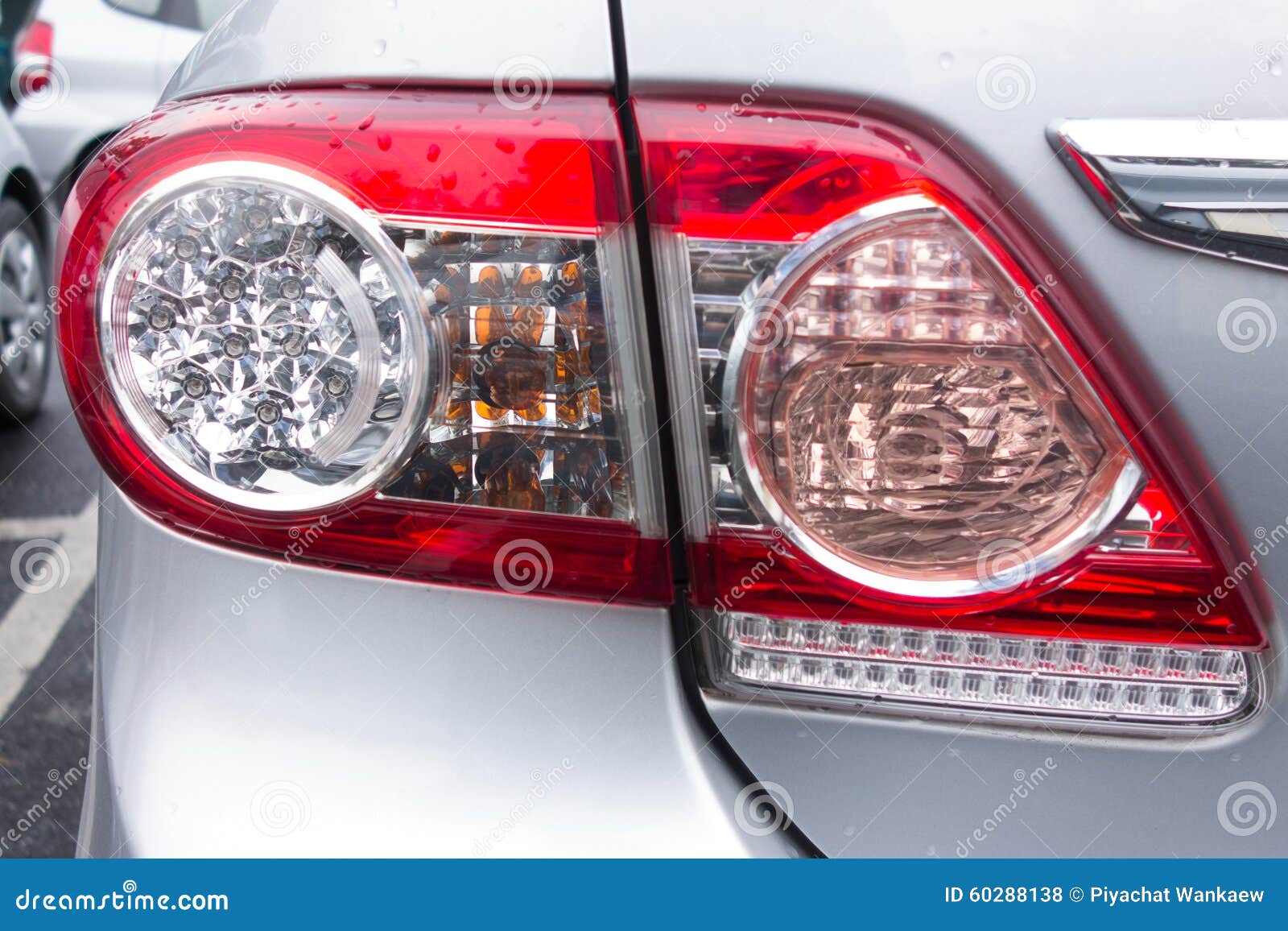 Car rear lamp stock photo. Image of color, luxury, design - 60288138