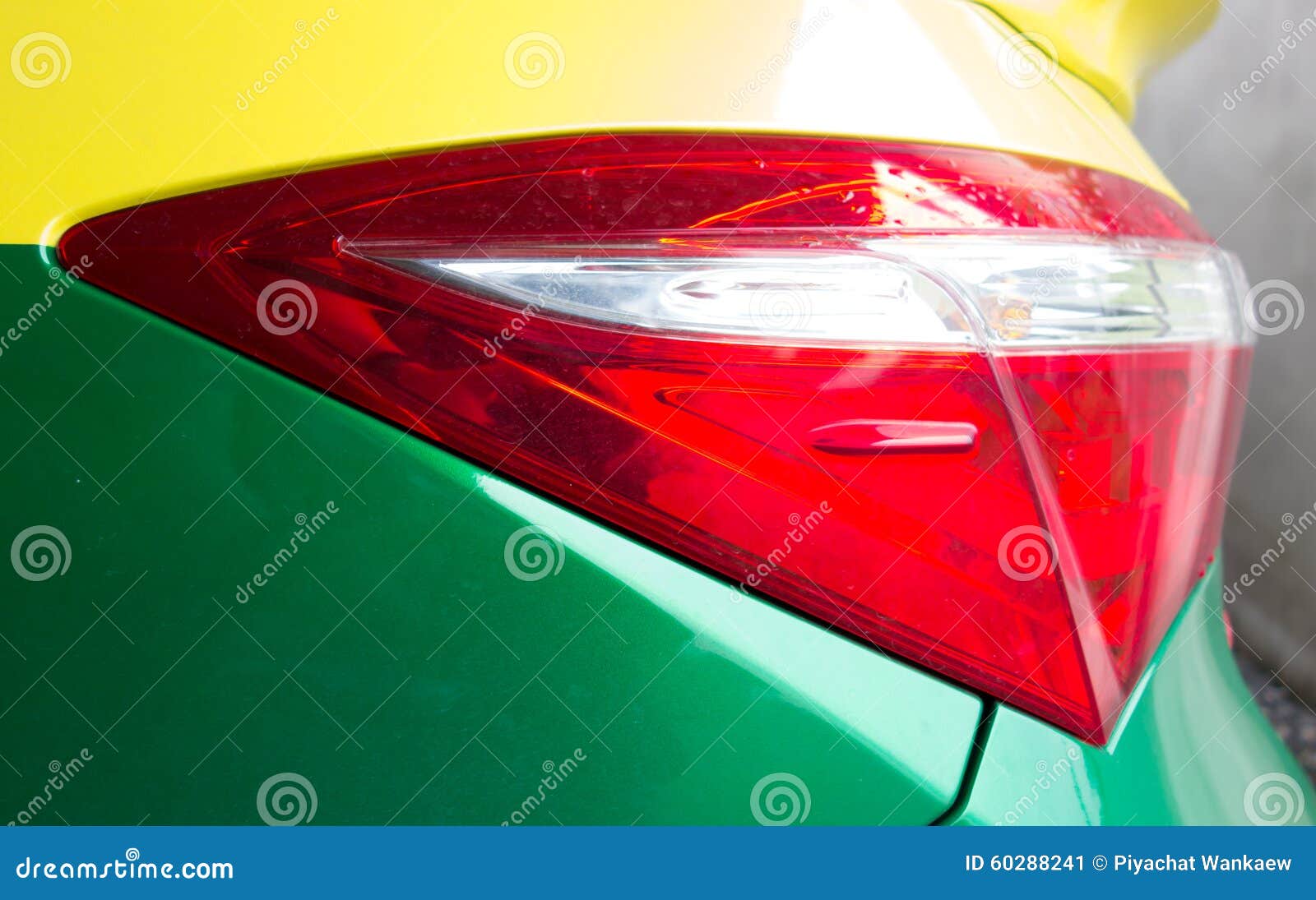 Car rear lamp stock image. Image of closeup, metal, design - 60288241