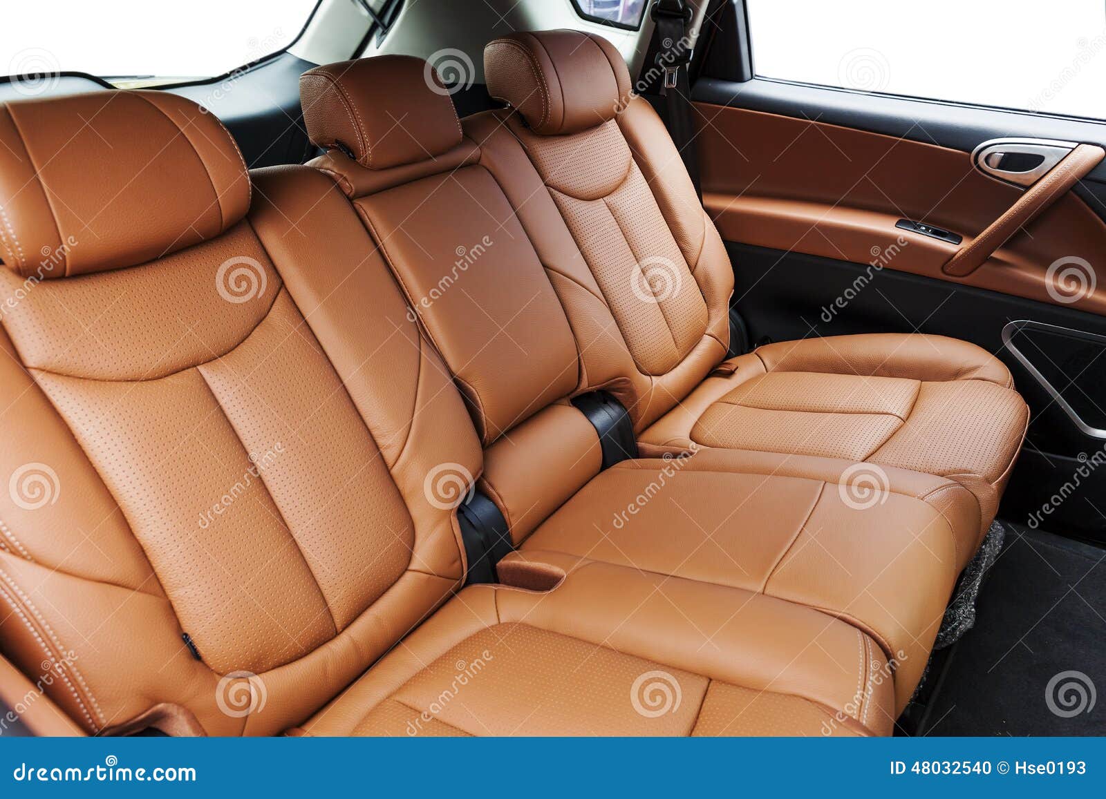 Car rear seats. stock photo. Image of auto, seats, empty - 48032540