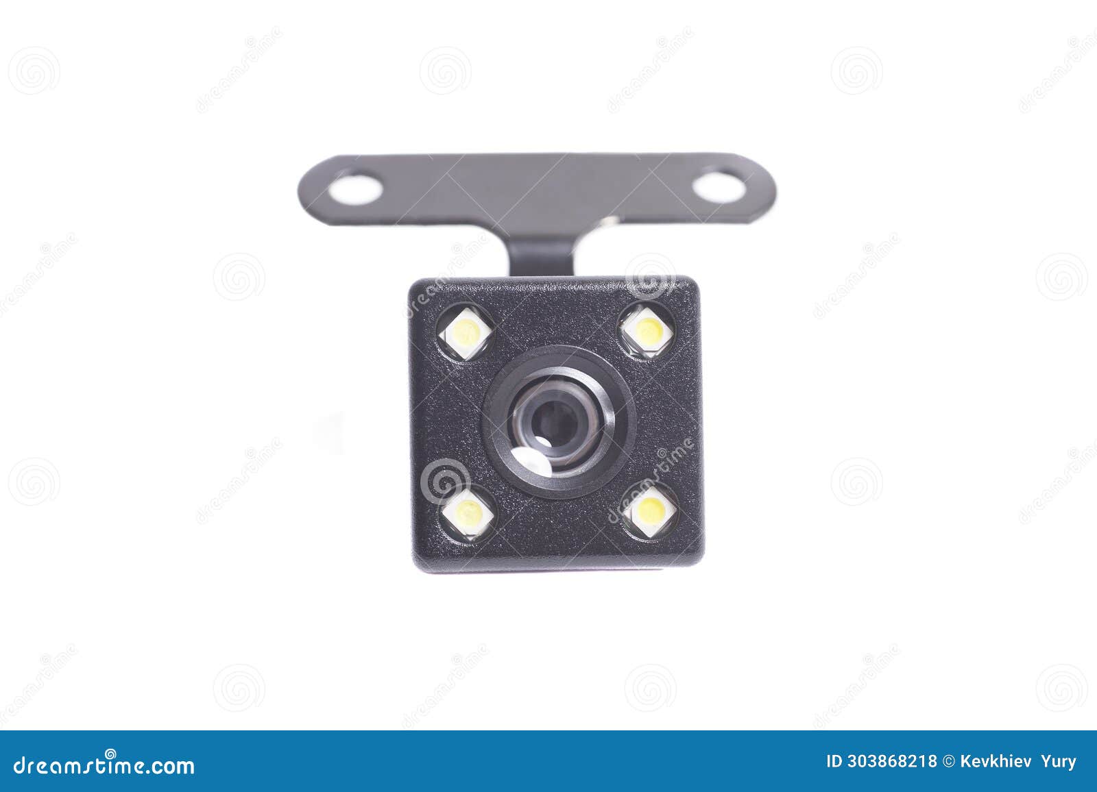 Car Rear View Camera for Parking Assistance Isolated on White ...