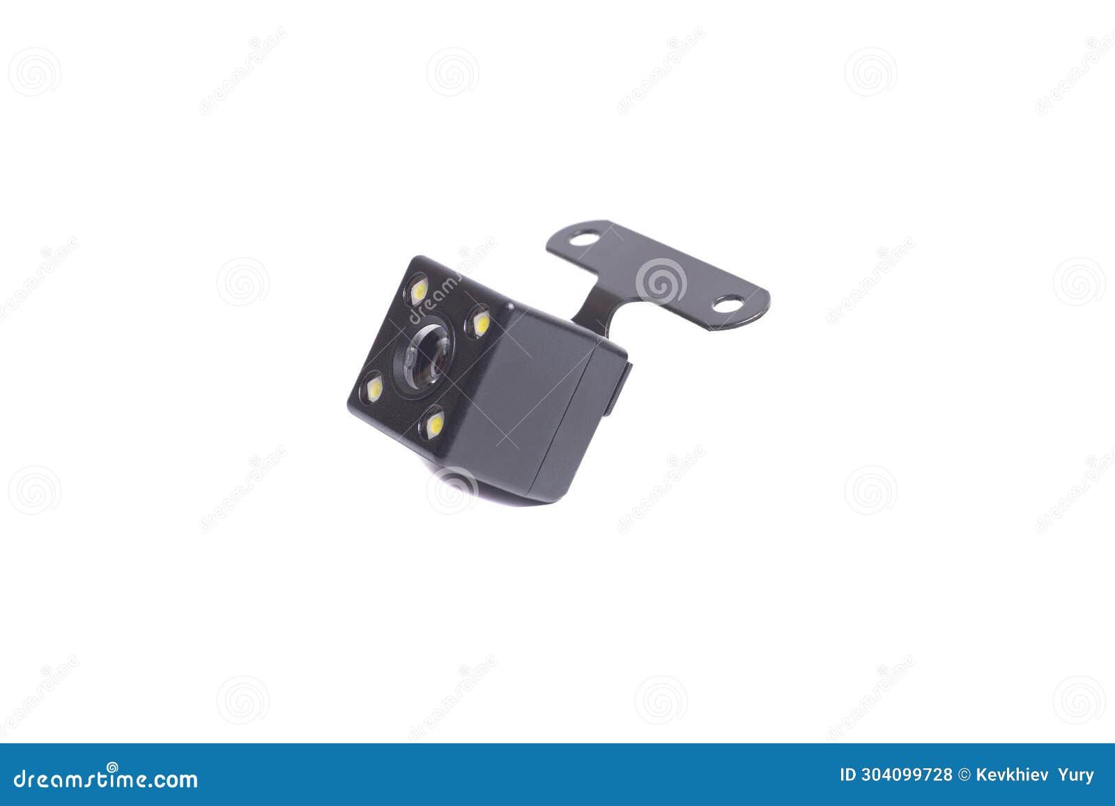 Car Rear View Camera for Parking Assistance Isolated on White ...