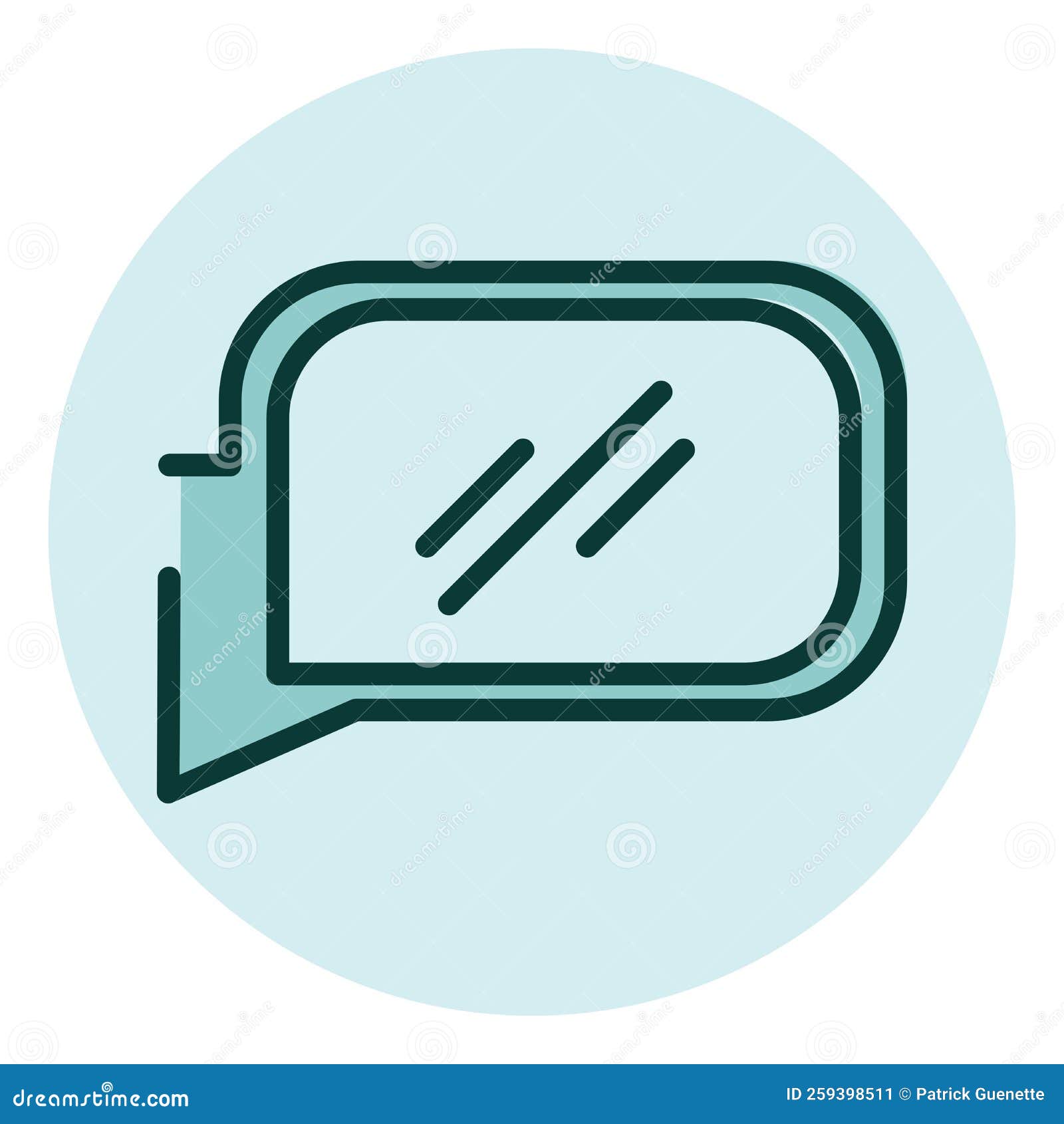 Car rear view mirror, icon stock vector. Illustration of mirror - 259398511