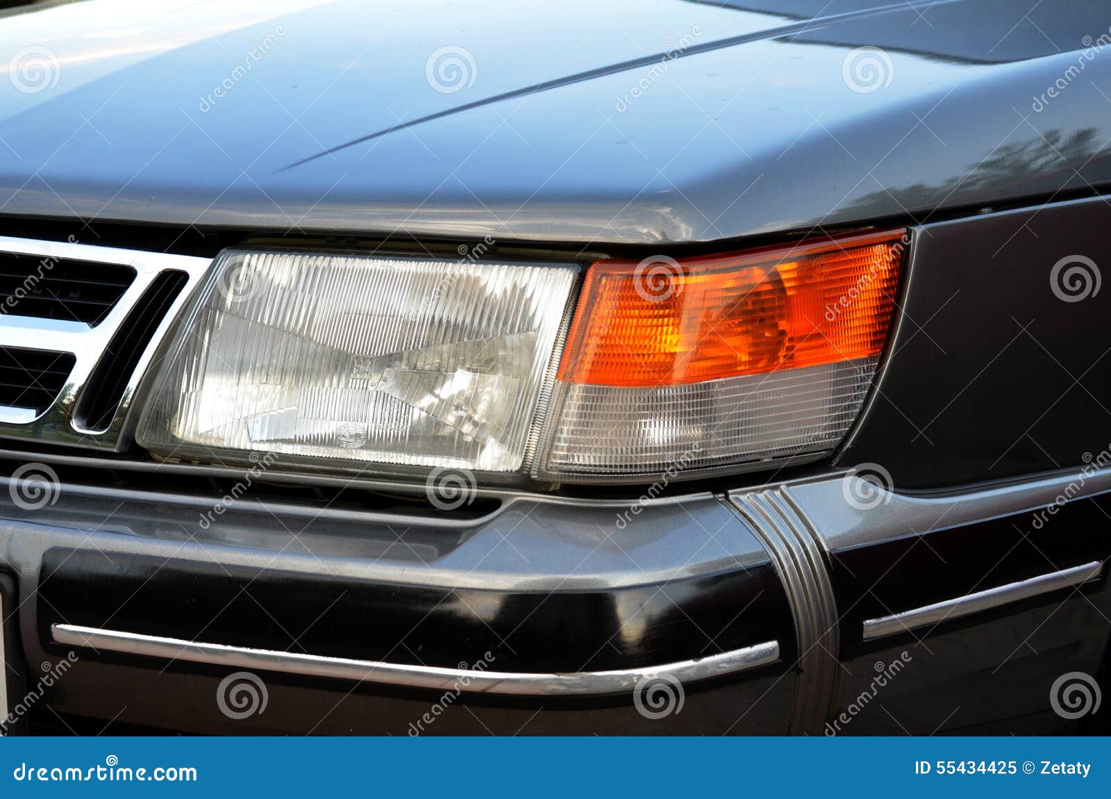 Car reflector headlamp stock image. Image of detail, motor - 55434425