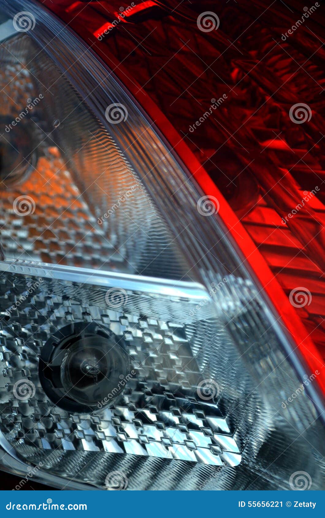 Car reflector headlamp stock image. Image of metallic - 55656221