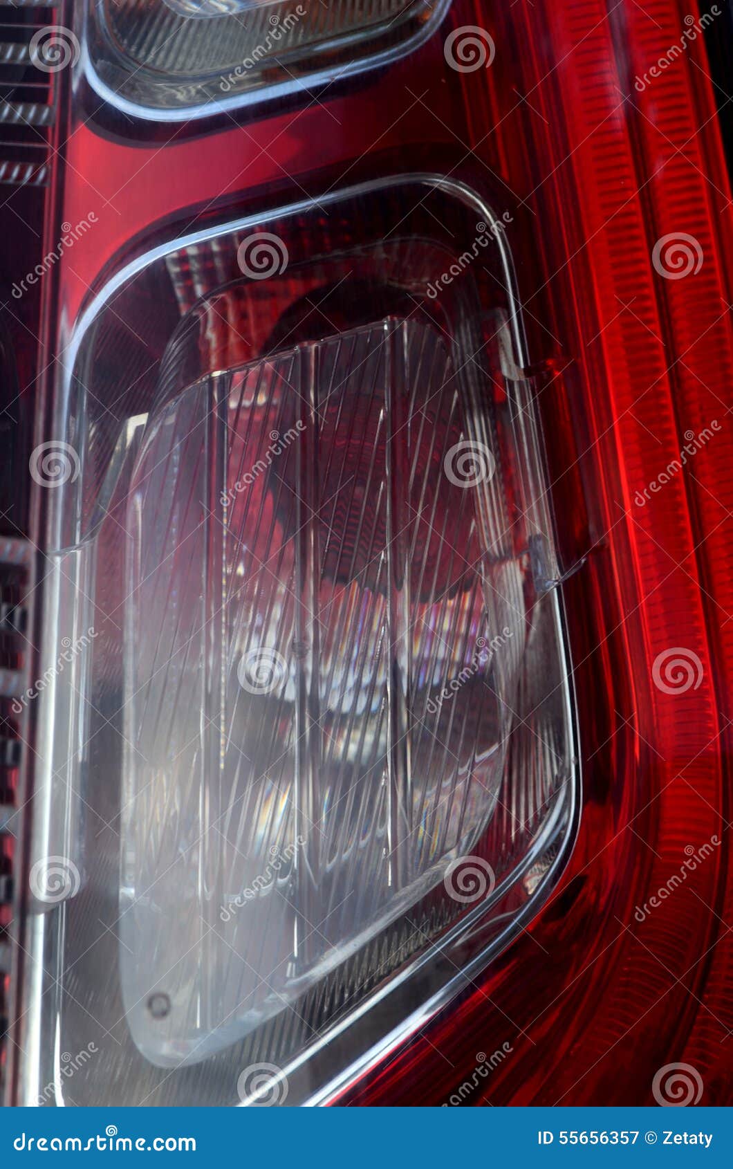 Car reflector headlamp stock image. Image of chrome, metallic - 55656357