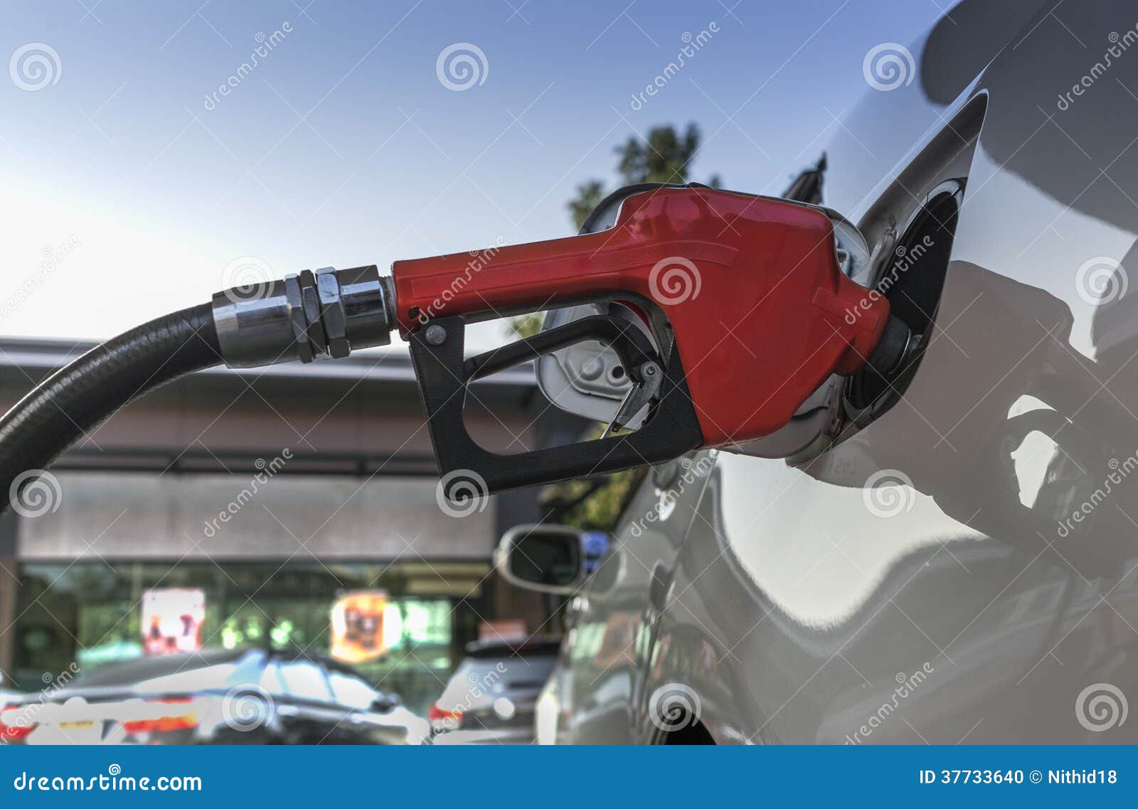 Car refuel stock photo. Image of refueling, benzene, petroleum - 37733640