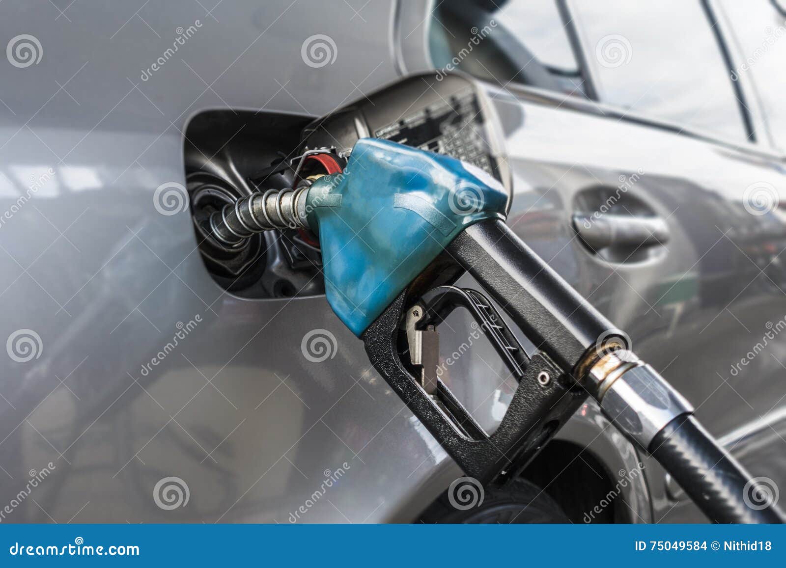 Car refuel stock photo. Image of benzine, petrol, vehicle - 75049584