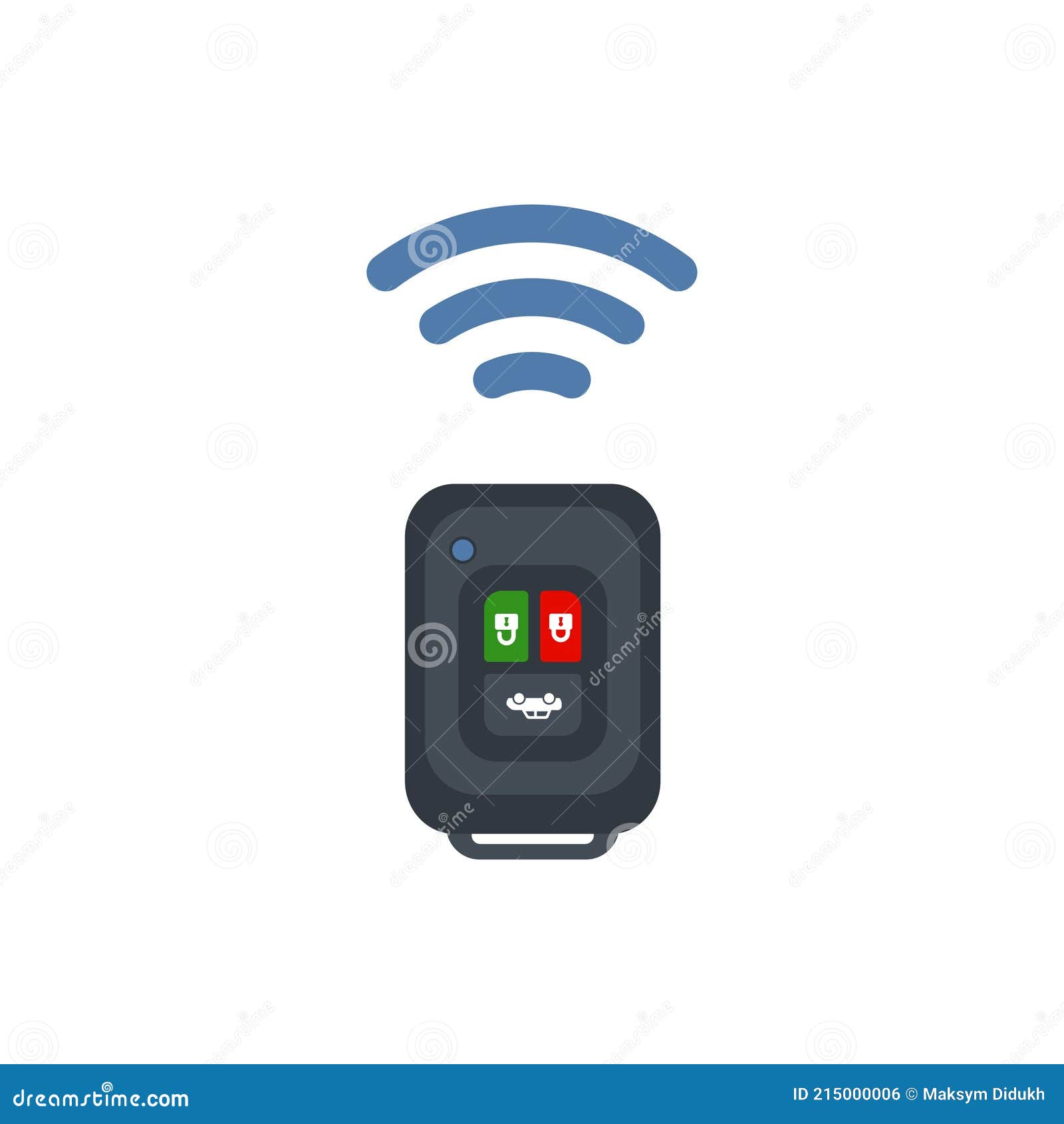 Car Remote Control. Icon. Vector Illustration EPS 10. Stock Vector ...