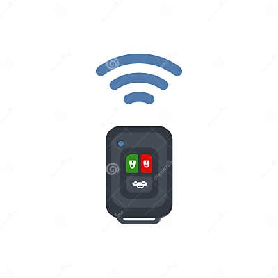 Car Remote Control. Icon. Vector Illustration EPS 10. Stock Vector ...