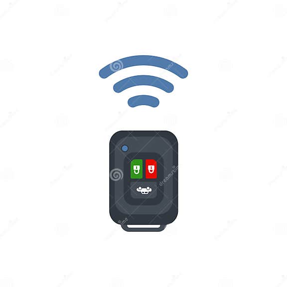 Car Remote Control. Icon. Vector Illustration EPS 10. Stock Vector ...