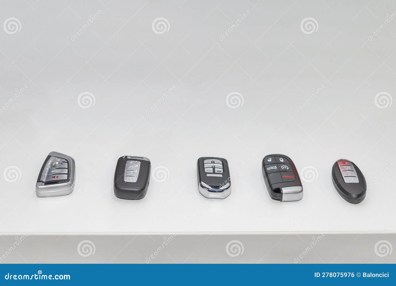 Car Remote Fob Keys stock photo. Image of alarm, wireless - 278075976