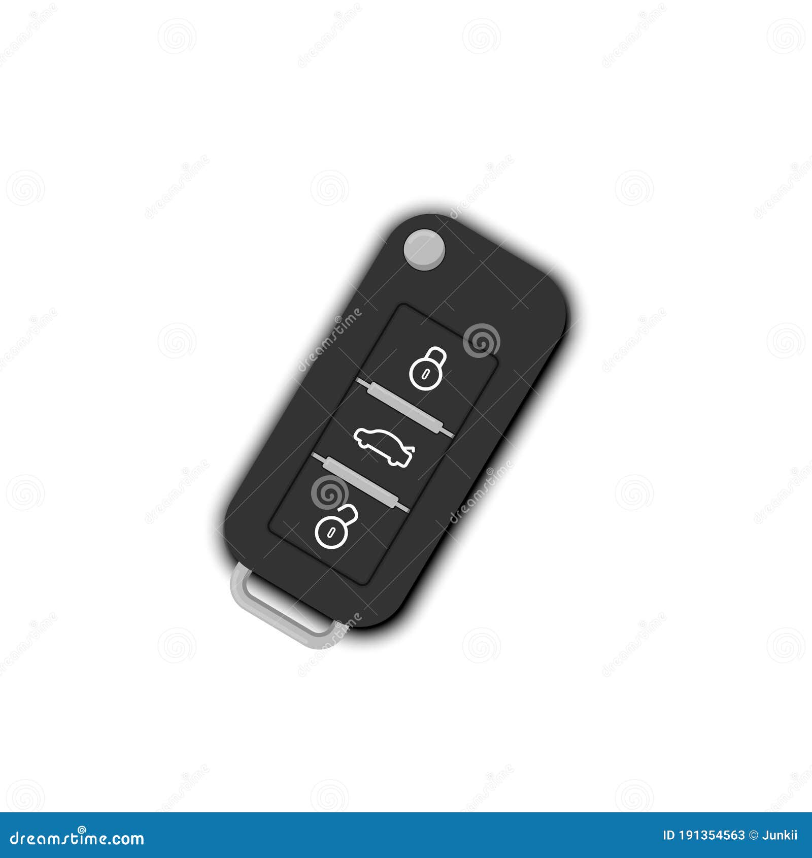 Car Remote Key Icon Symbol Vector Design Isolated on White Background ...
