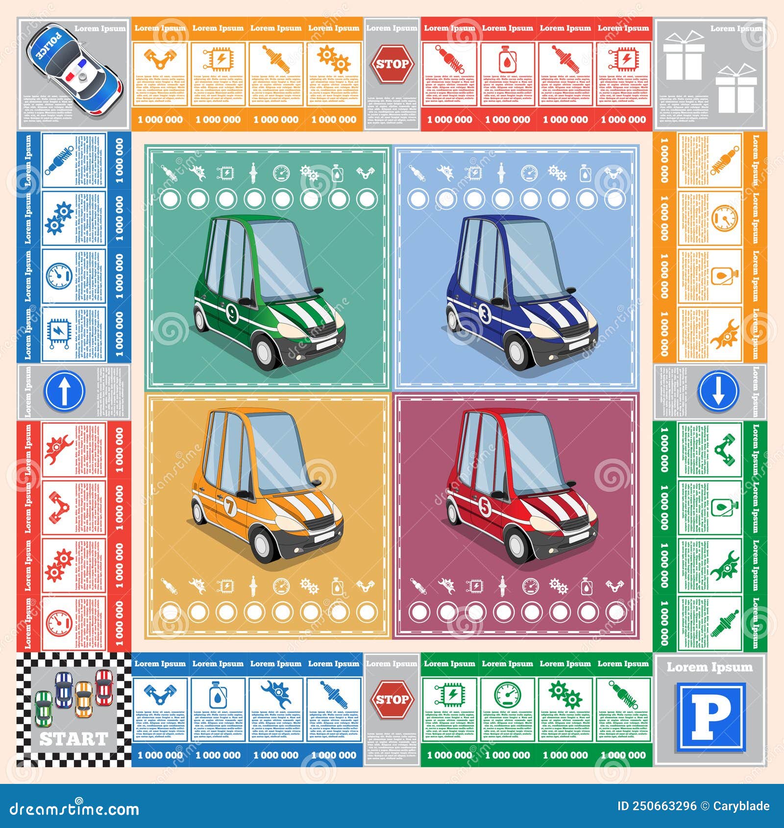 Stop Monopoly Conceptual Illustration. Open Hand With The Text Stop ...