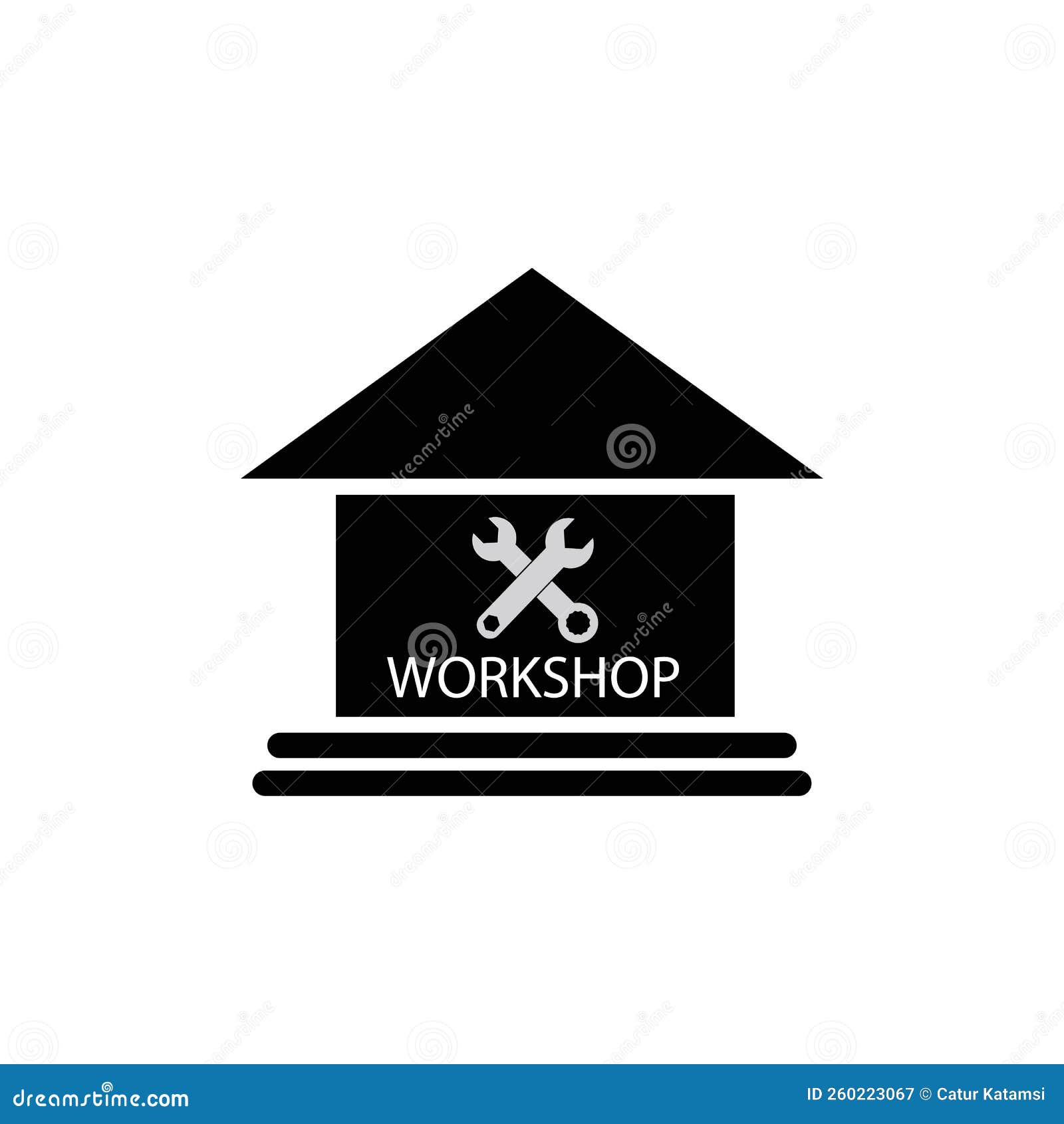 Car Repair Shop Logo Icon Vector Stock Vector - Illustration of ...